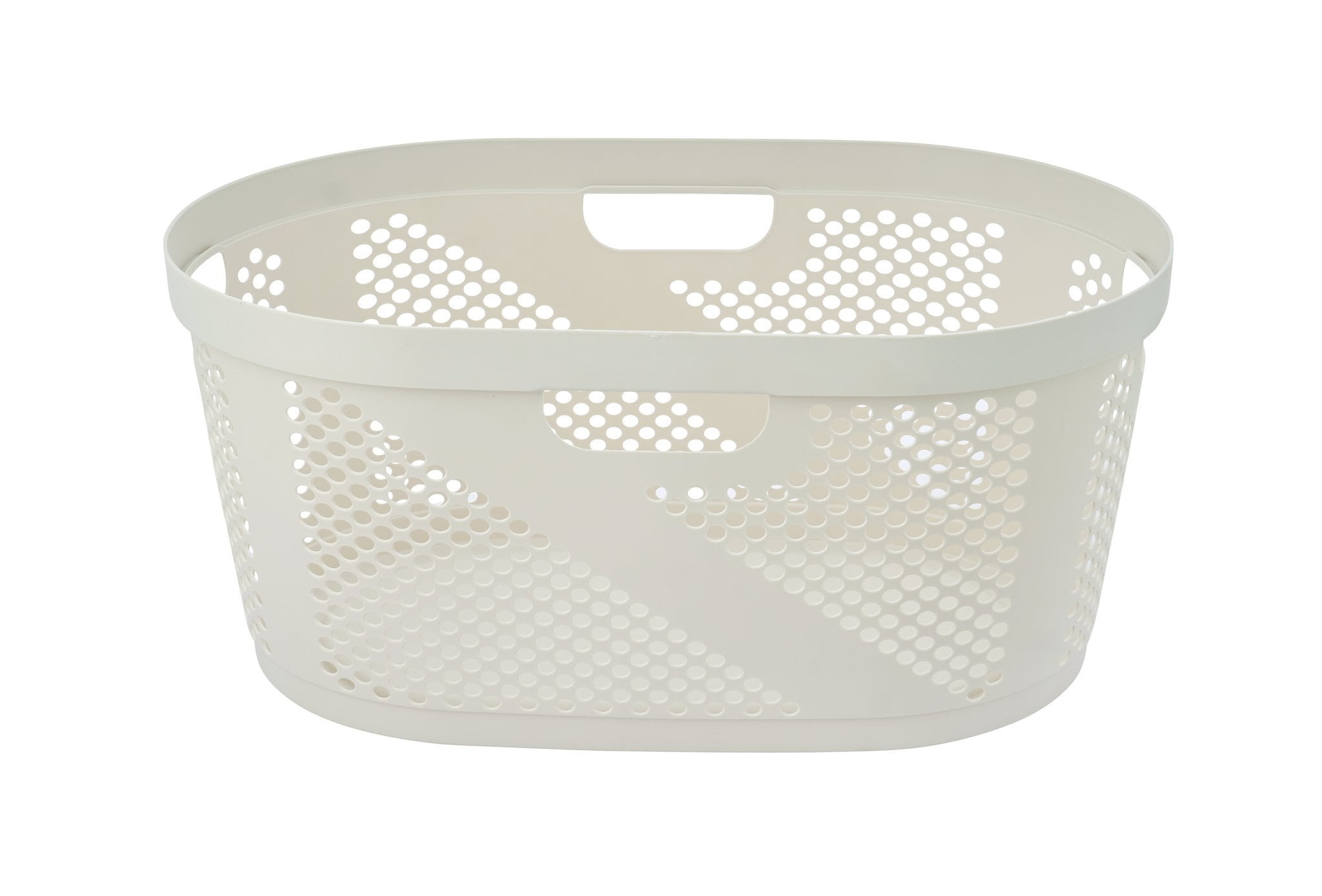 Laundry Basket, Laundry Hamper, 50-liter Elegant Dotted Basket with ...