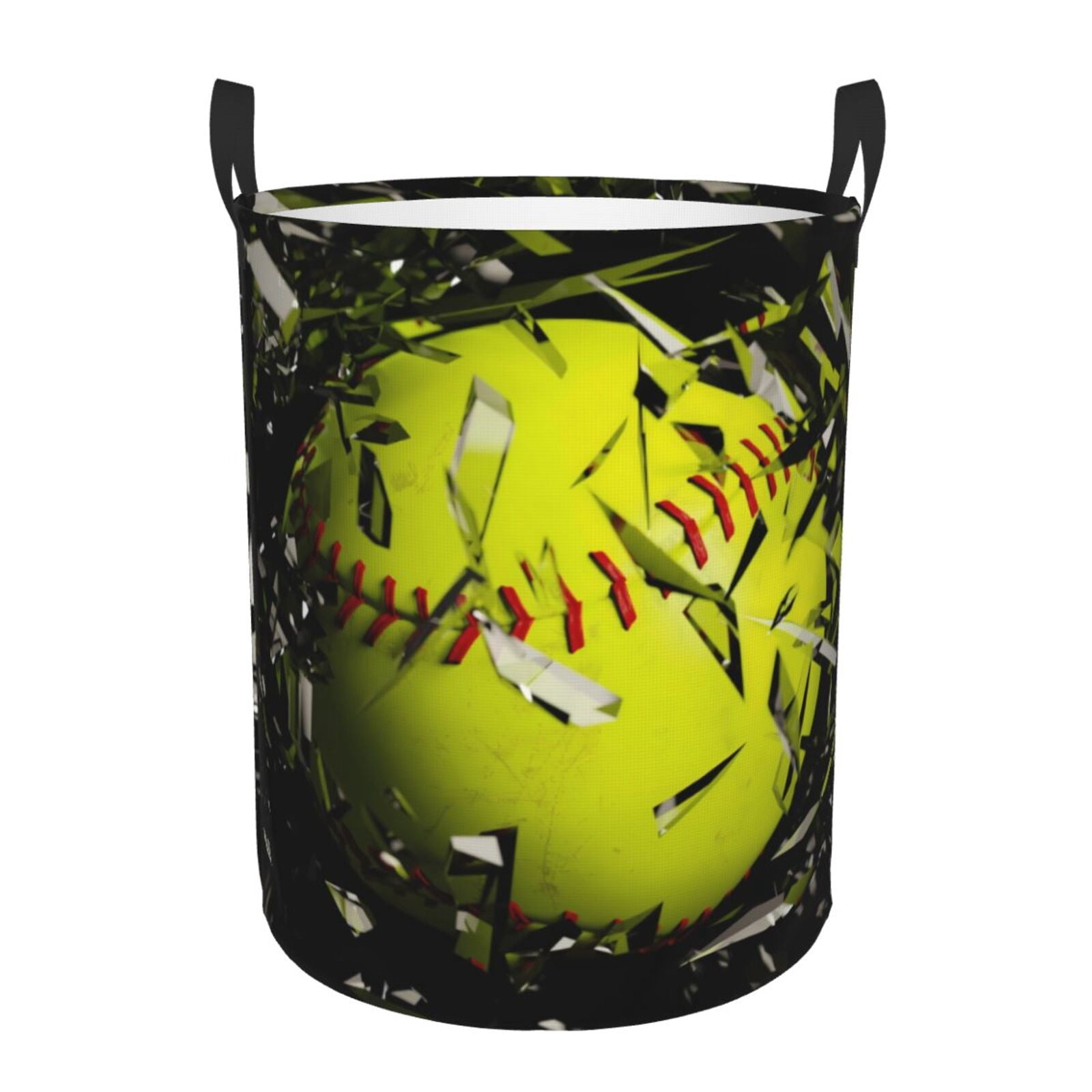 Laundry Basket with Handles - Ball Freestanding Laundry Hamper Stands ...