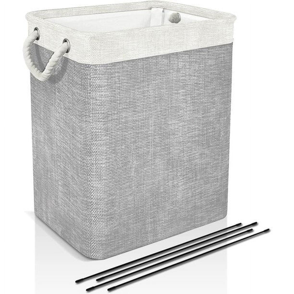 Laundry Basket with Handles Linen Laundry Hampers for Laundry Storage ...