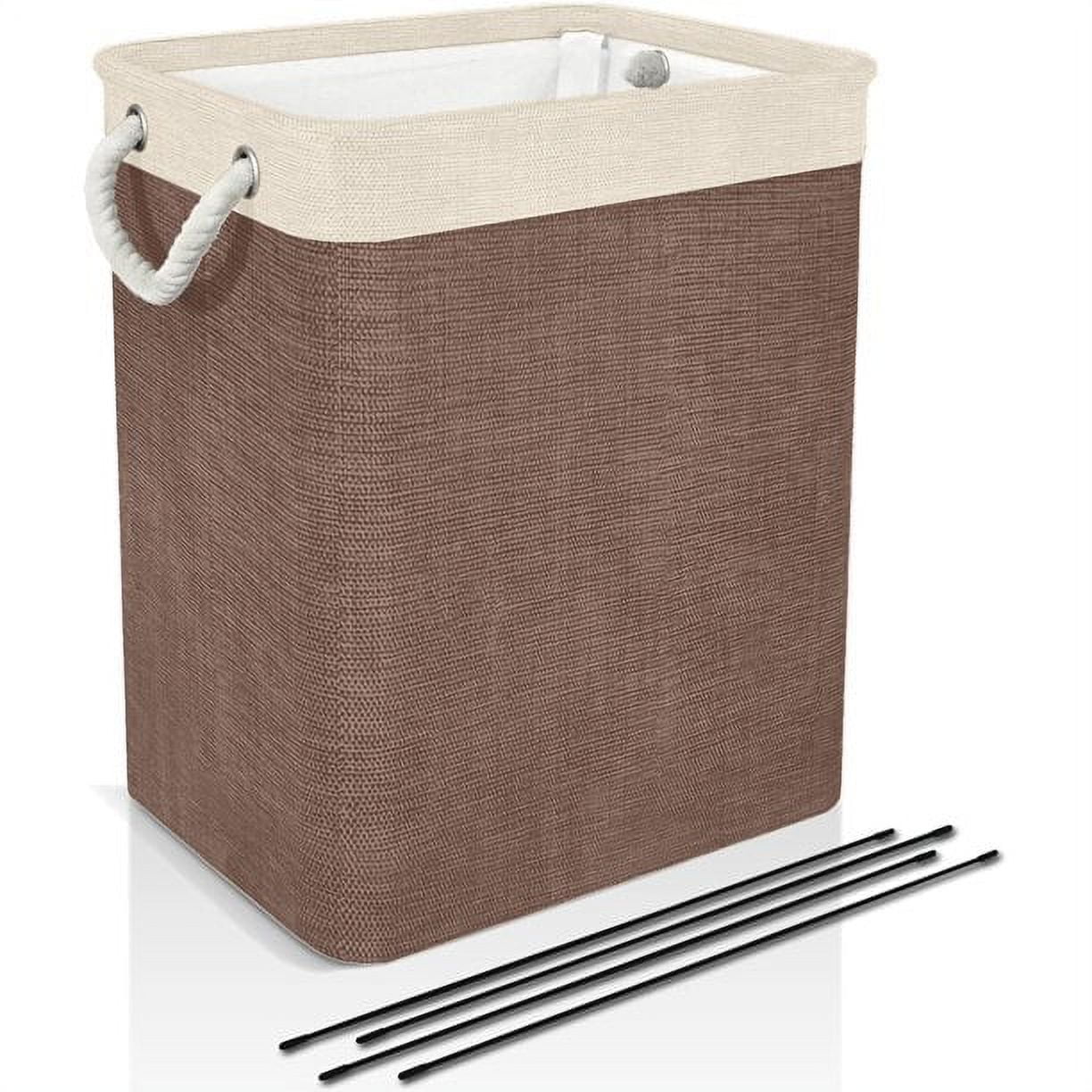 Laundry Basket with Handles Linen Laundry Hampers for Laundry Storage ...