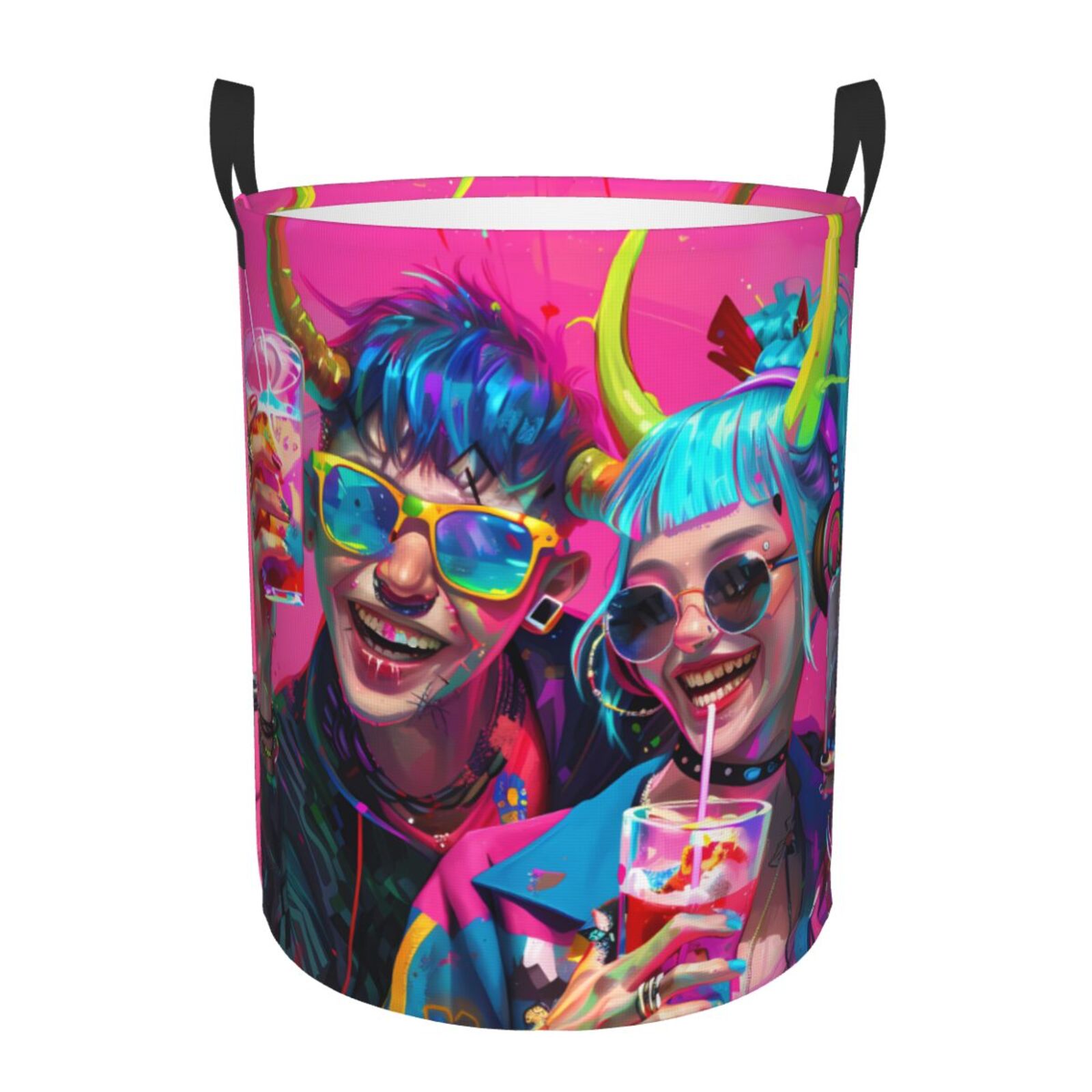 Laundry Basket, Hip Hop People No.112 Laundry Hamper Waterproof Laundry ...