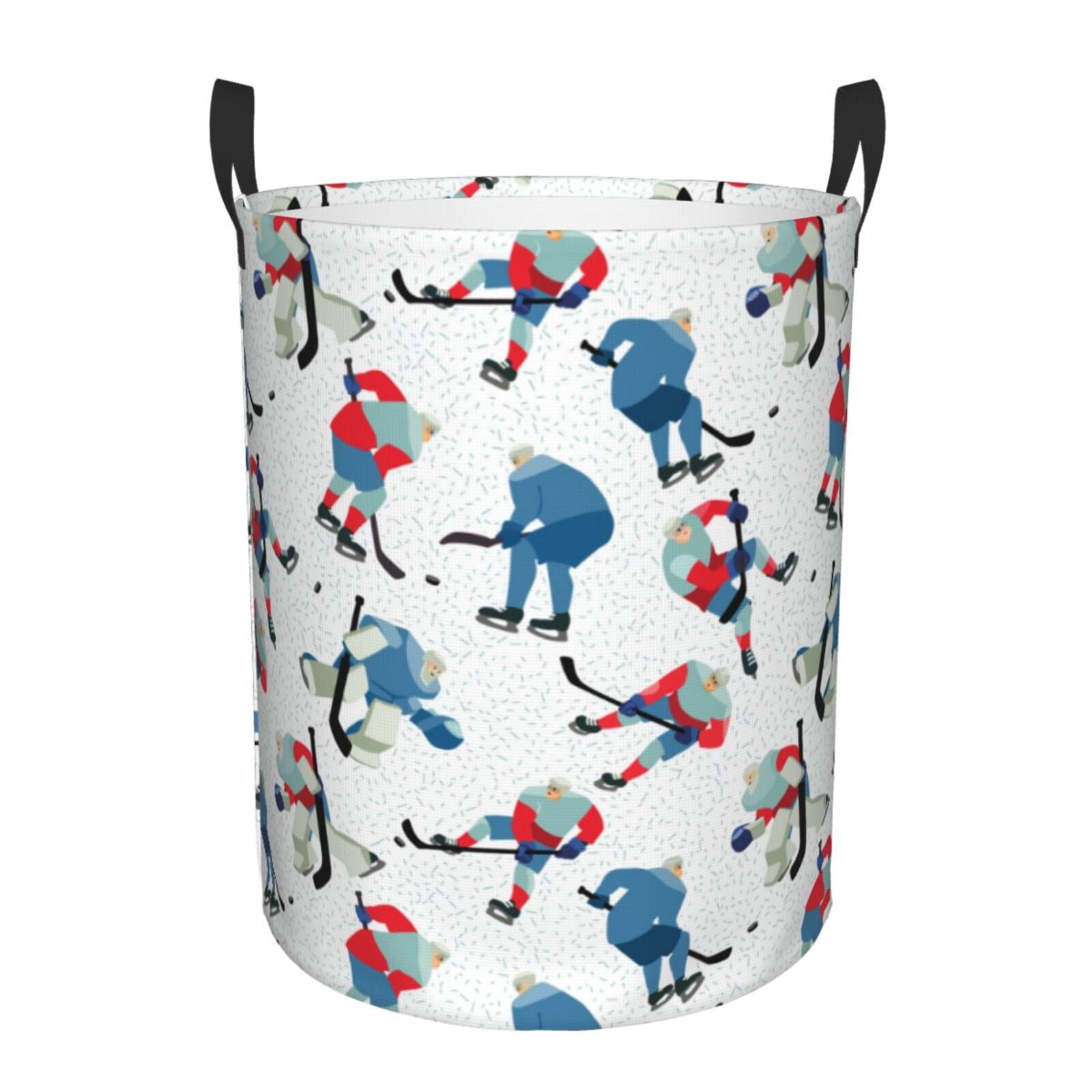 Laundry Basket, Ice Hockey game sport Laundry Hamper Waterproof Laundry ...