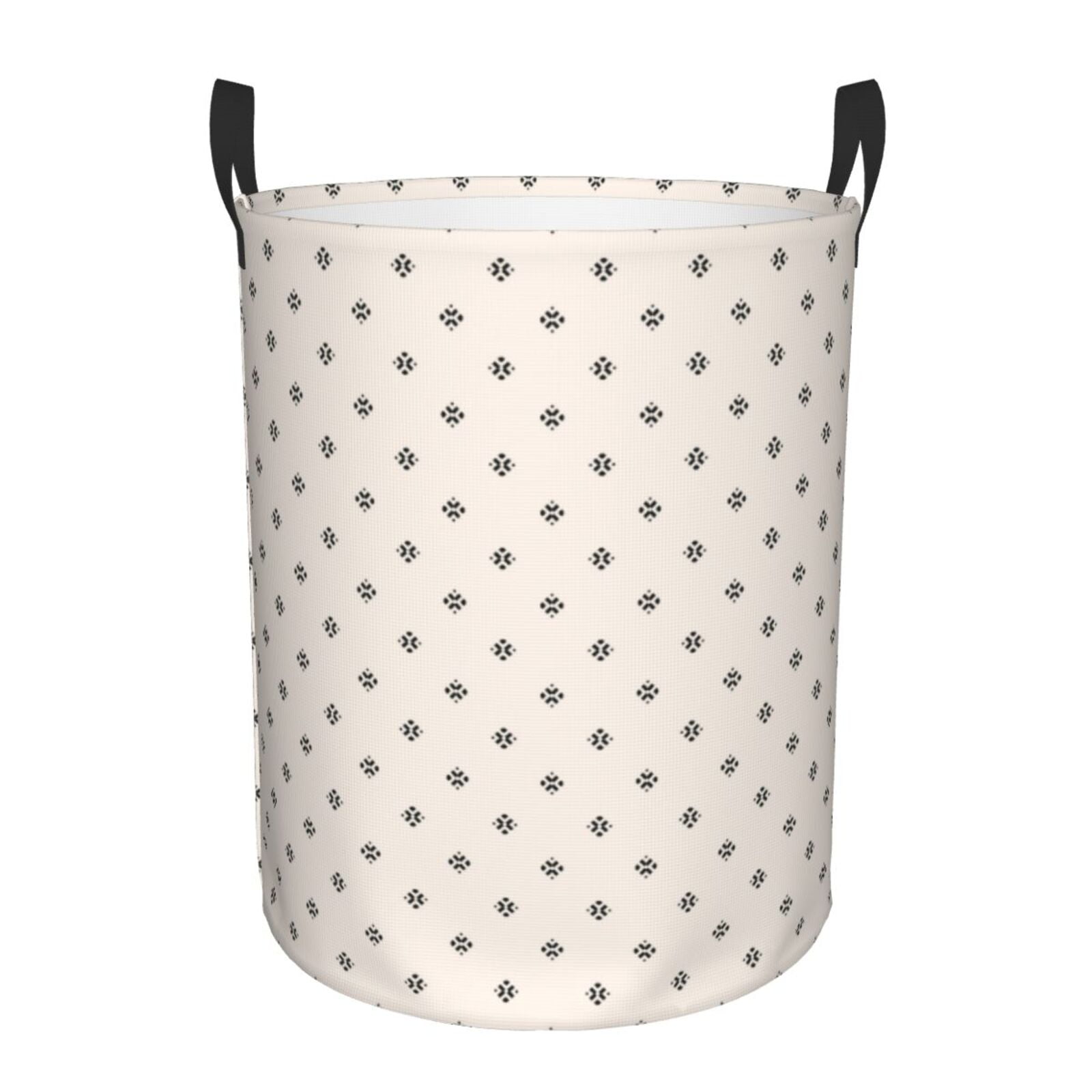 Laundry Basket, Minimalist Crosshatch Dots Laundry Hamper Waterproof ...