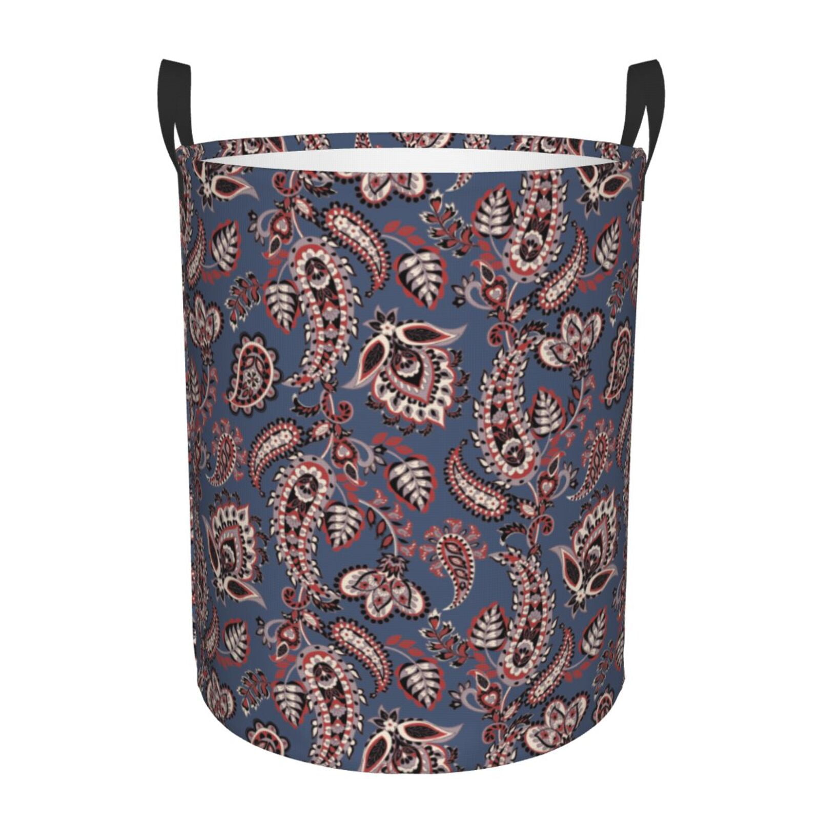 Laundry Basket, Paisley Pattern No.90110 Waterproof Laundry Hamper With ...