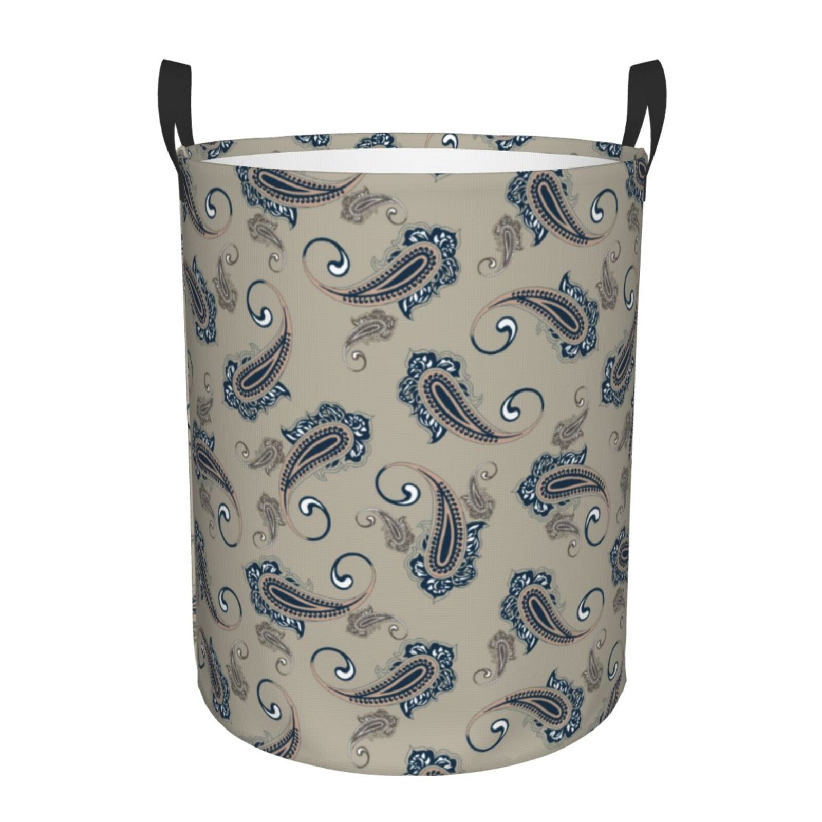 Laundry Basket, Paisley Print No.J917 Waterproof Laundry Hamper With ...