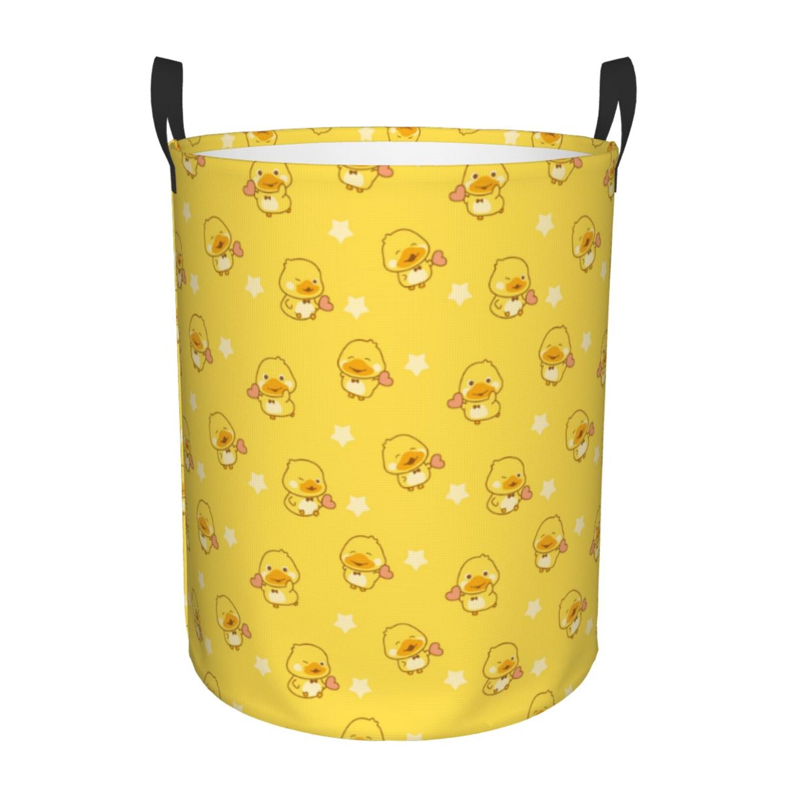 Laundry Basket, Stars Funny Cute Duck Waterproof Laundry Hamper With ...