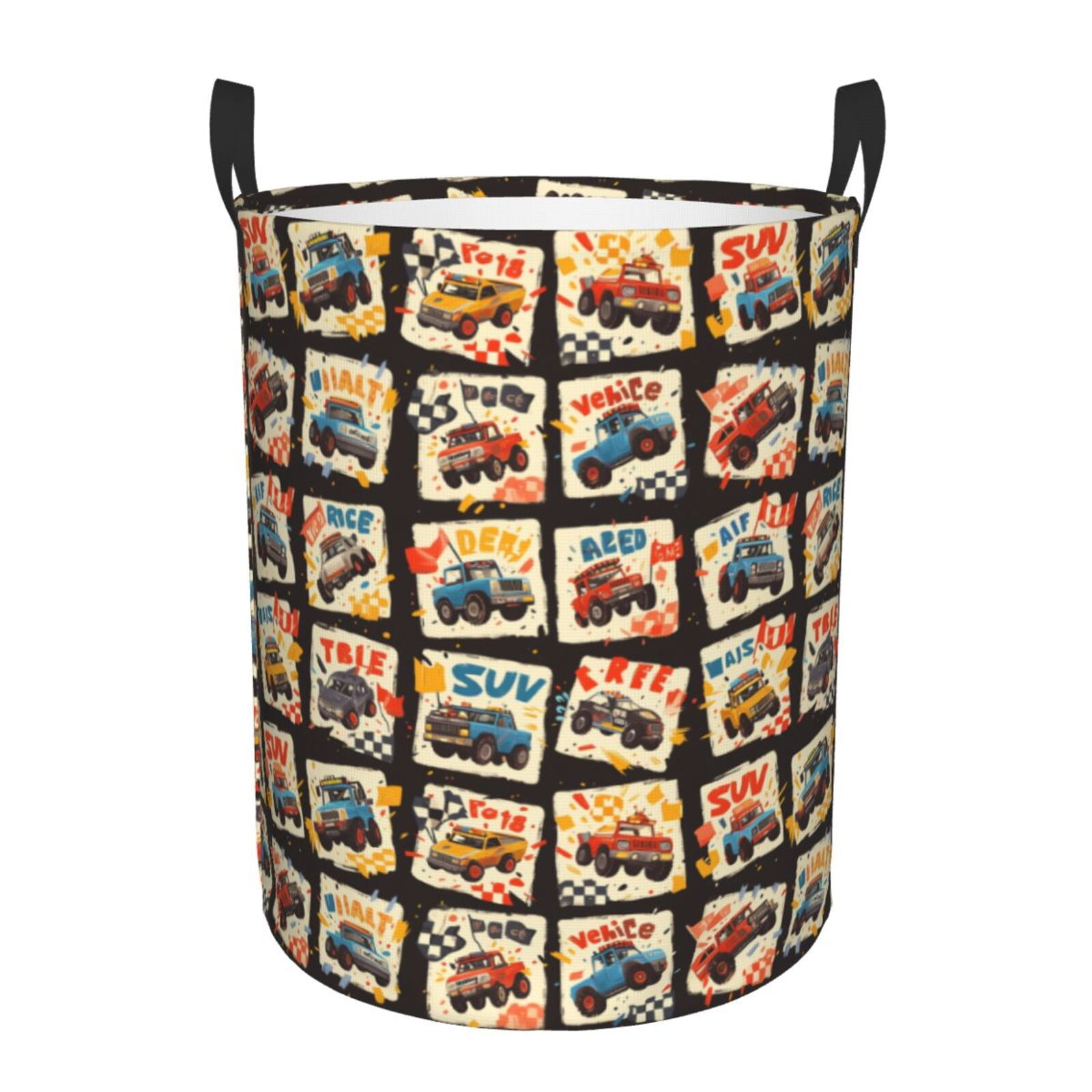 Laundry Basket, Suv Colorful Off Road Car Waterproof Laundry Hamper ...