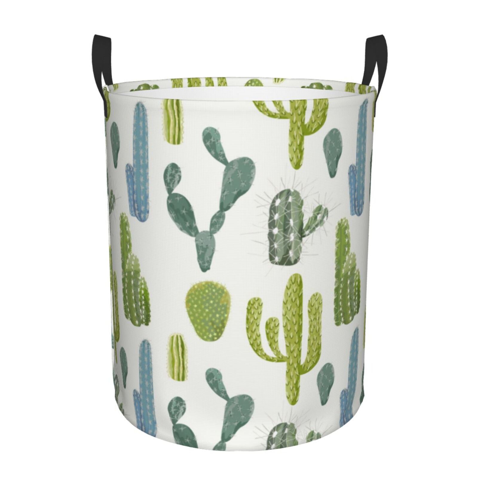 Laundry Basket, Thorny Cactus Pattern Waterproof Laundry Hamper With ...