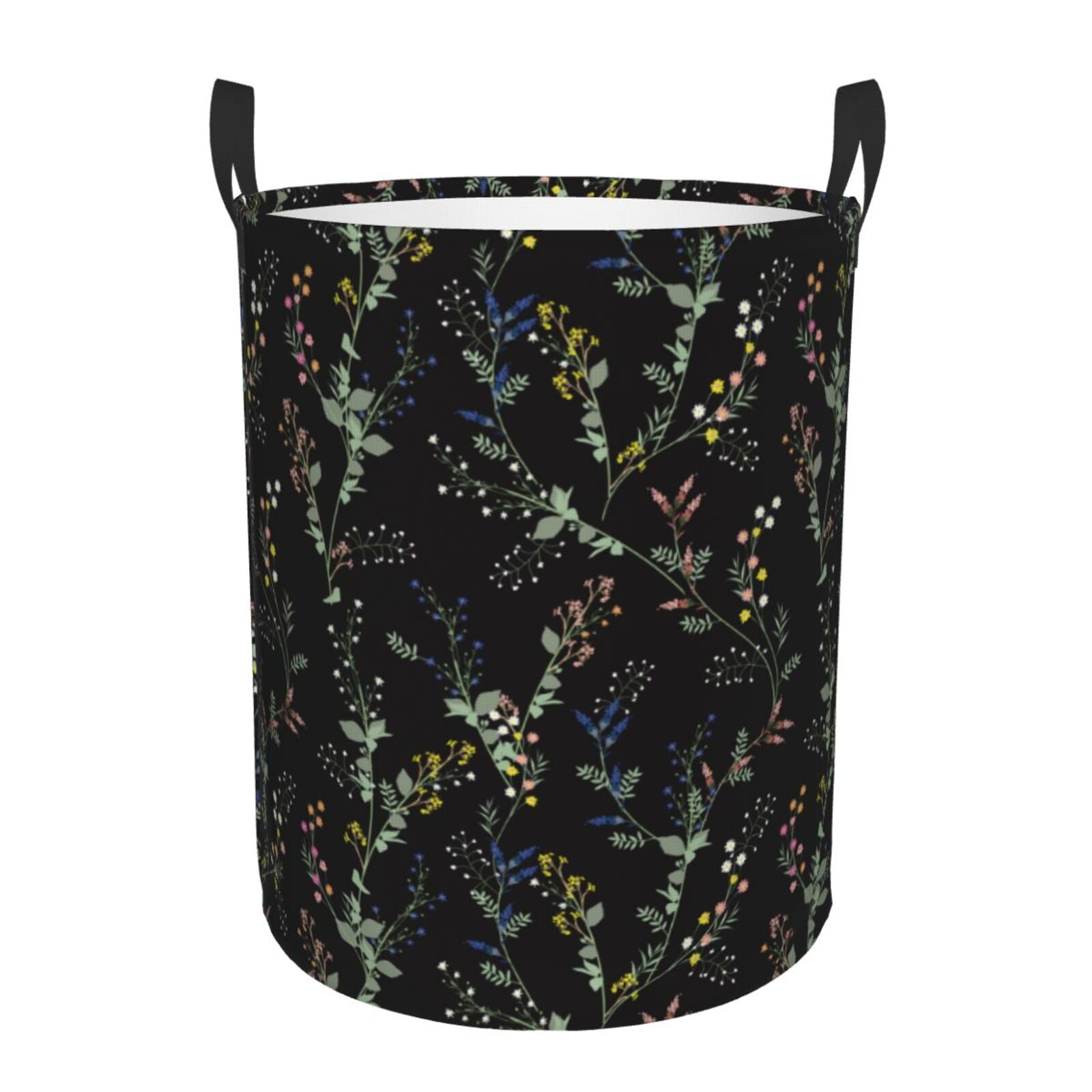 Laundry Basket, Tree Vine Waterproof Laundry Hamper With Padded Handles ...