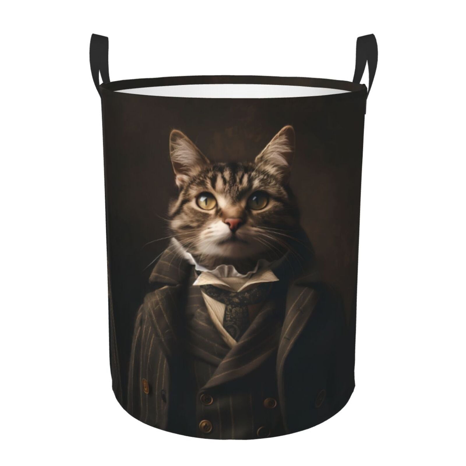 Laundry Basket, Victorian Gentle Cat Waterproof Laundry Hamper With ...