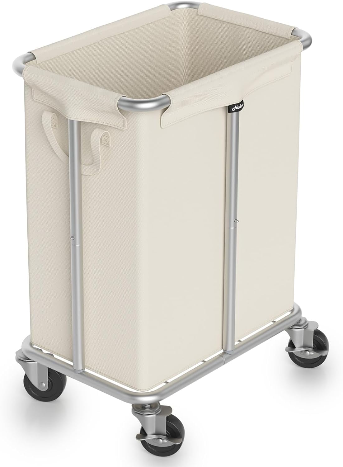 Laundry Basket with Wheels, Rolling Laundry Hamper 170L Large Dirty ...