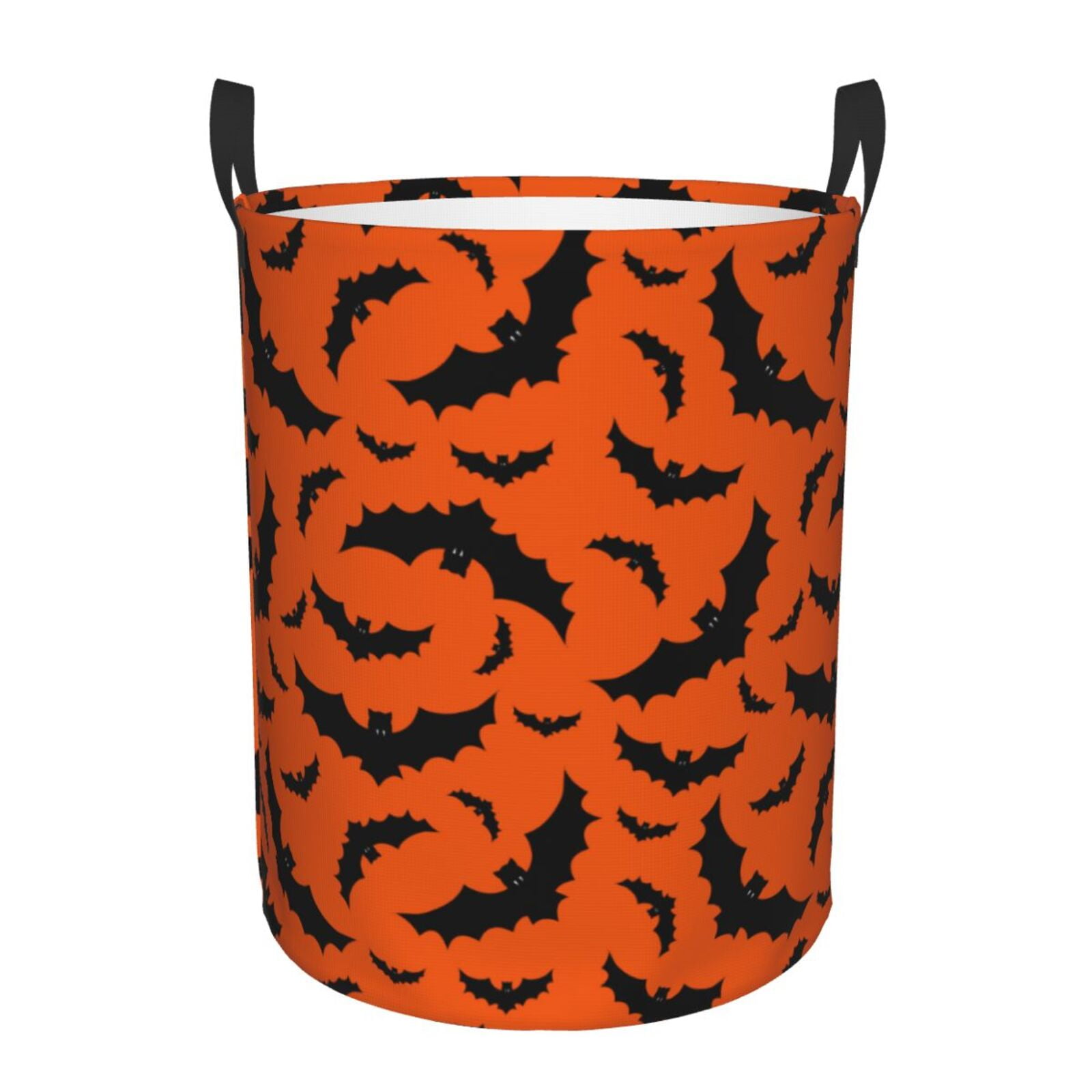 Laundry Basket, bat halloween Waterproof Laundry Hamper with Padded ...