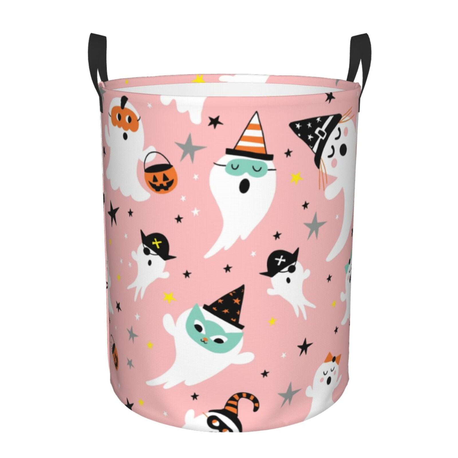 Laundry Basket, cartoon ghost halloween Laundry Hamper Waterproof ...
