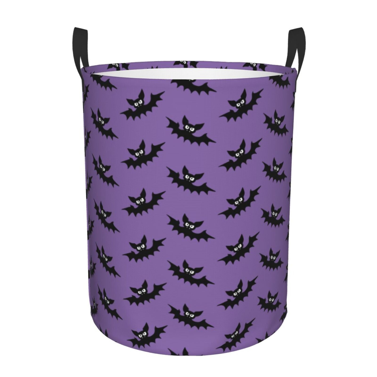 Laundry Basket, cool bats gothic Halloween purple Waterproof Laundry ...