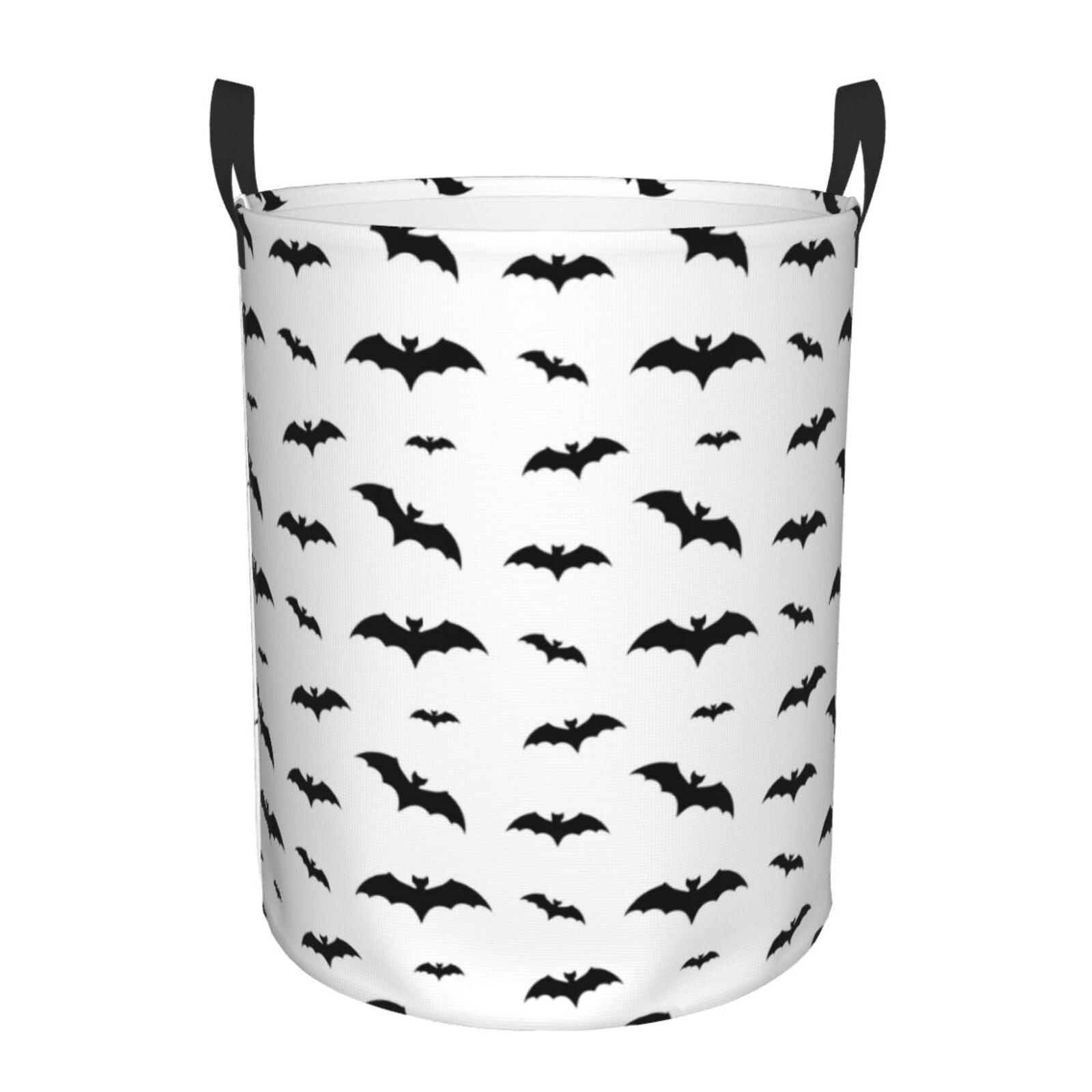 Laundry Basket, cool black bats halloween Laundry Hamper Waterproof ...