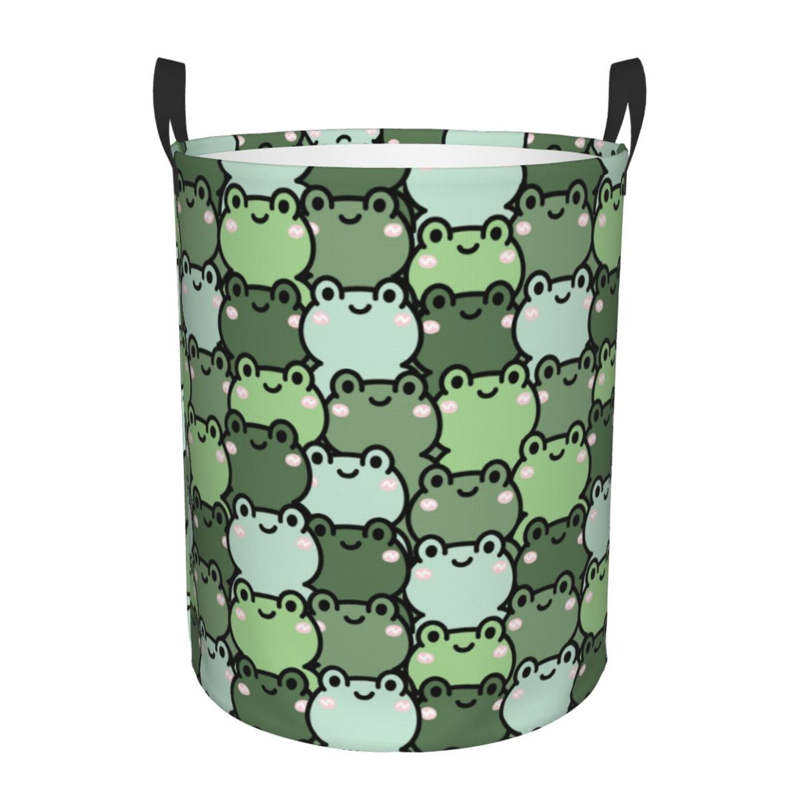 Laundry Basket, cute frog cartoon Laundry Hamper Waterproof Laundry Bag ...