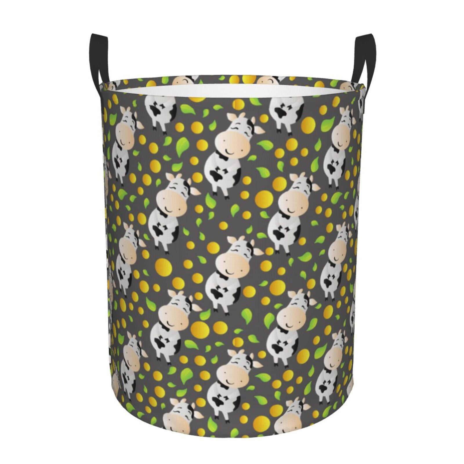 Laundry Basket, funny cartoon cute toy cow Waterproof Laundry Hamper ...