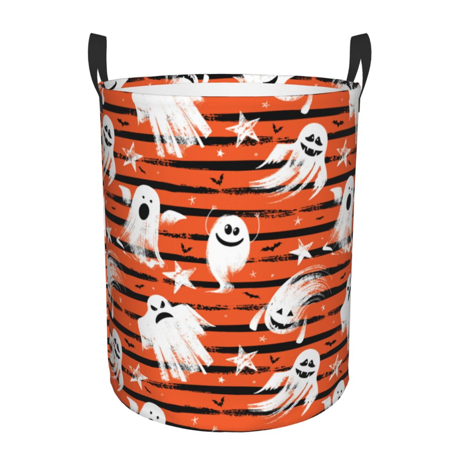 Laundry Basket, funny ghost halloween Patterns Laundry Hamper ...