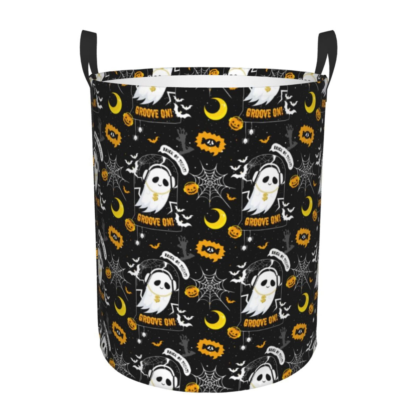 Laundry Basket - ghost_groove_pattern Waterproof Laundry Hamper with ...