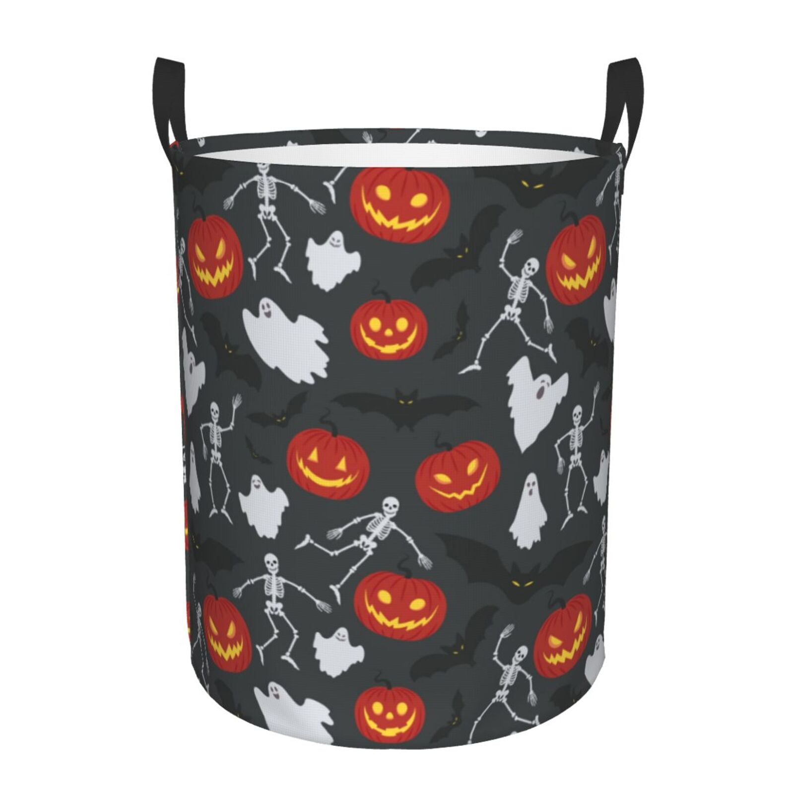 Laundry Basket, halloween bat pumpkins Waterproof Laundry Hamper with ...