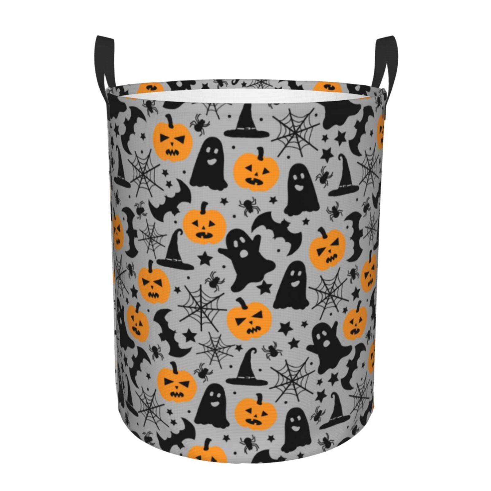 Laundry Basket, halloween elements pumpkins Laundry Hamper Waterproof ...