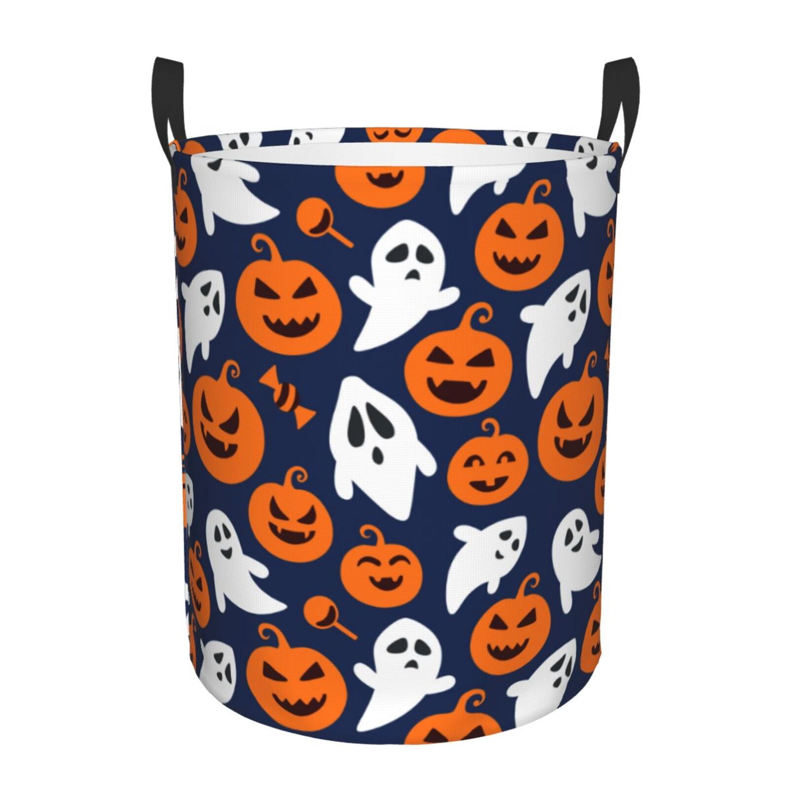 Laundry Basket, halloween ghost pumpkins Laundry Hamper Waterproof ...