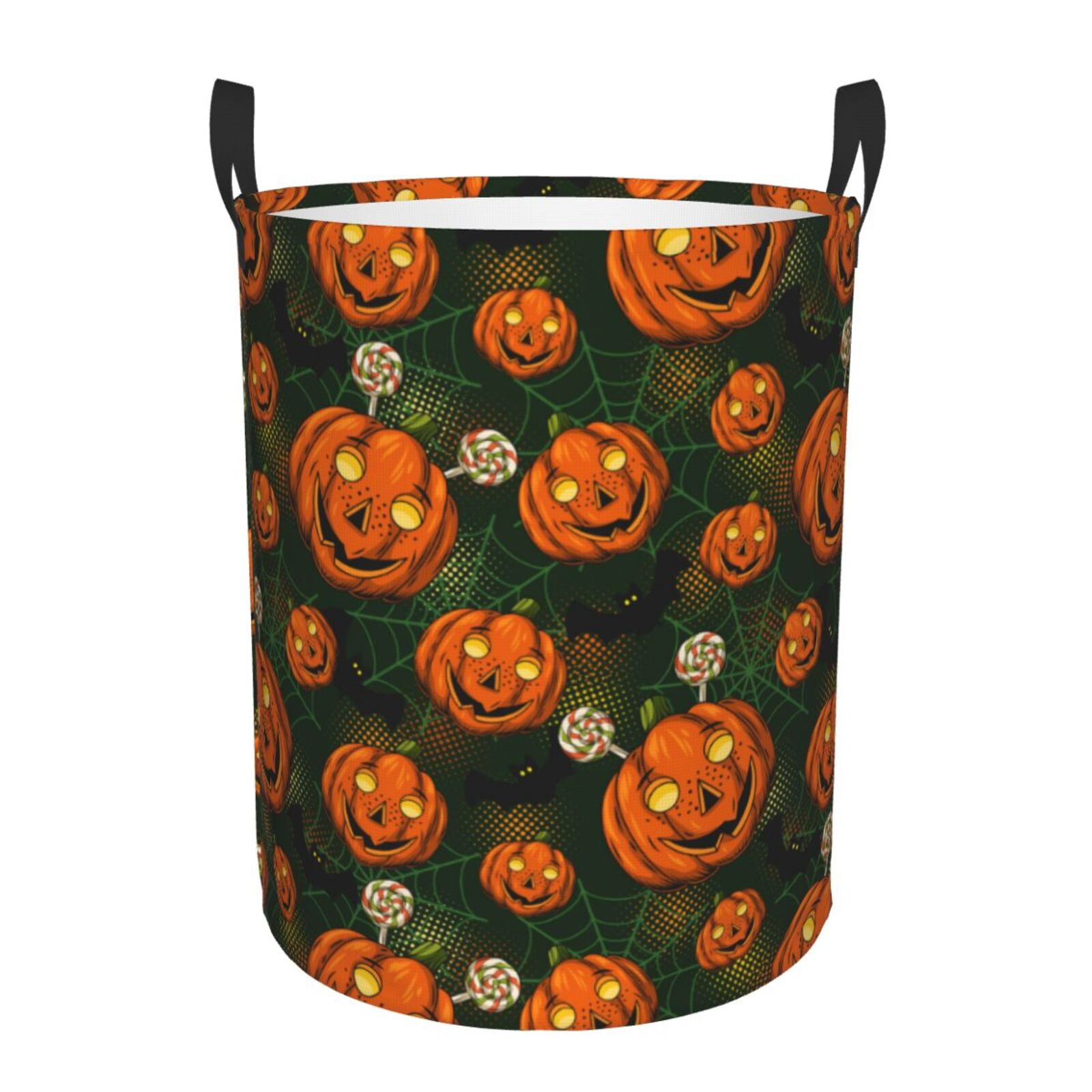 Laundry Basket - halloween pumpkin candy Waterproof Laundry Hamper with ...