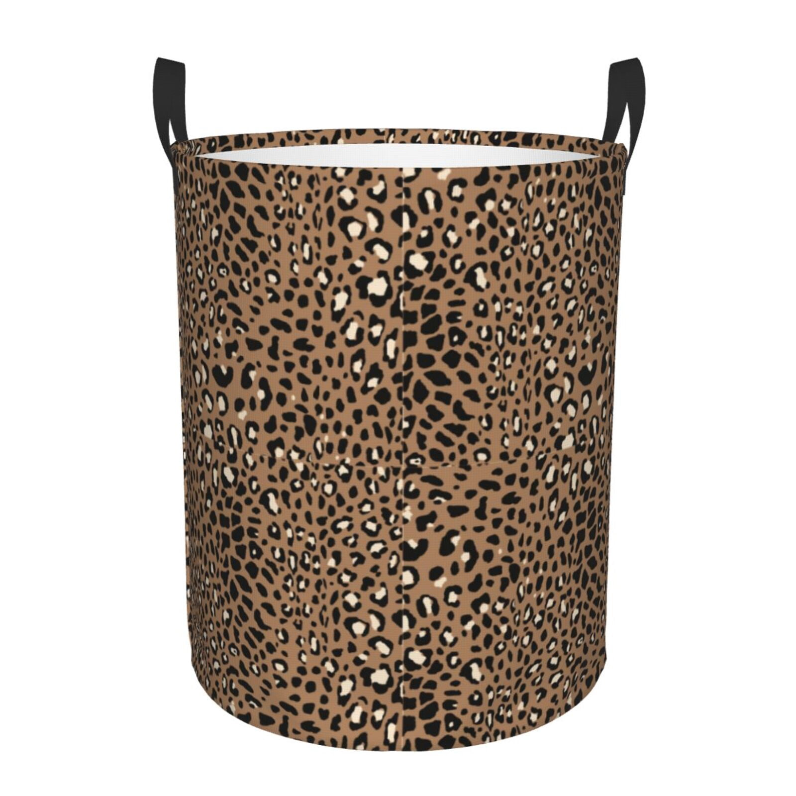 Laundry Basket, leopard cool print Laundry Hamper Waterproof Laundry ...