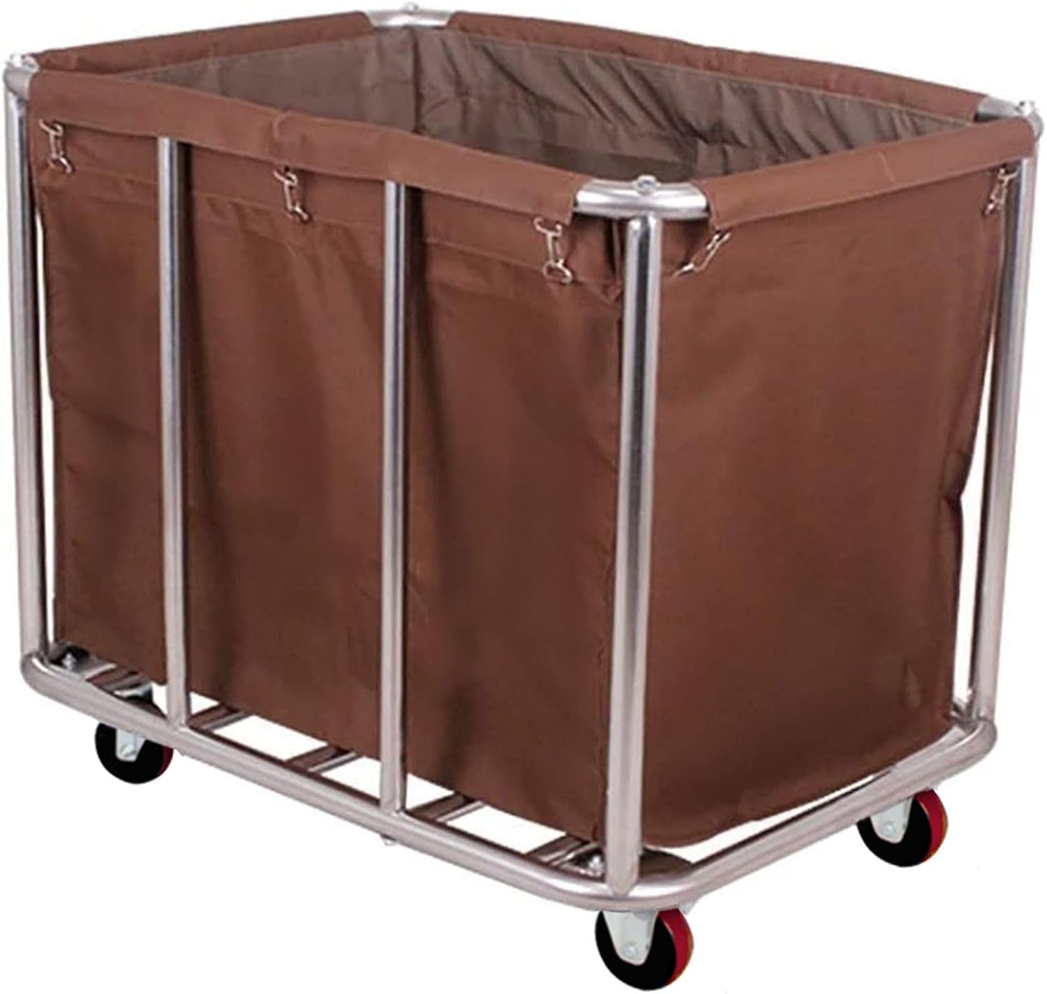 Laundry Cart Commercial 11.35 Bushel (400L) Large Industrial Rolling ...