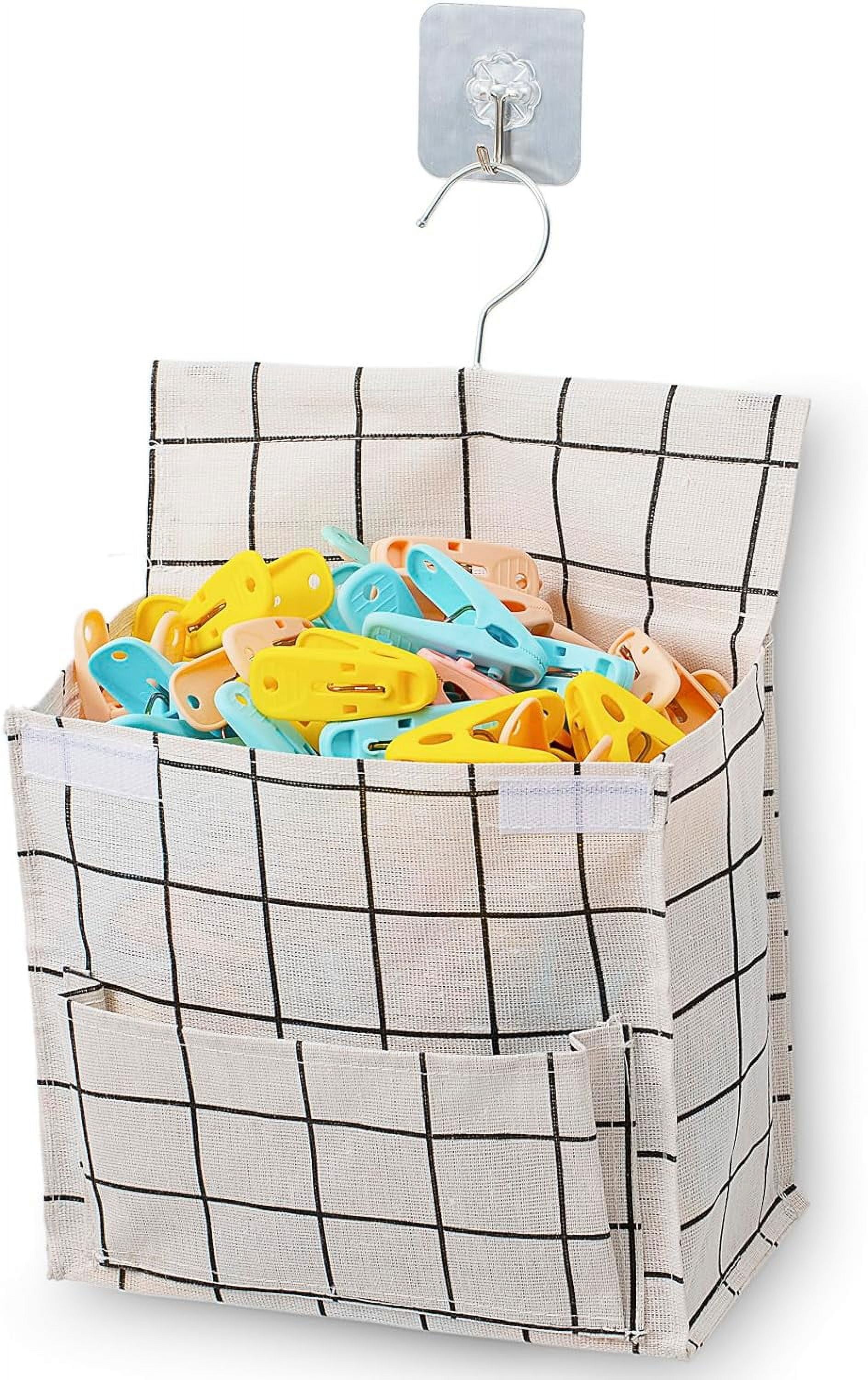 Laundry Clothespin Bag For Clothesline Outdoor, Waterproof Clothespin ...