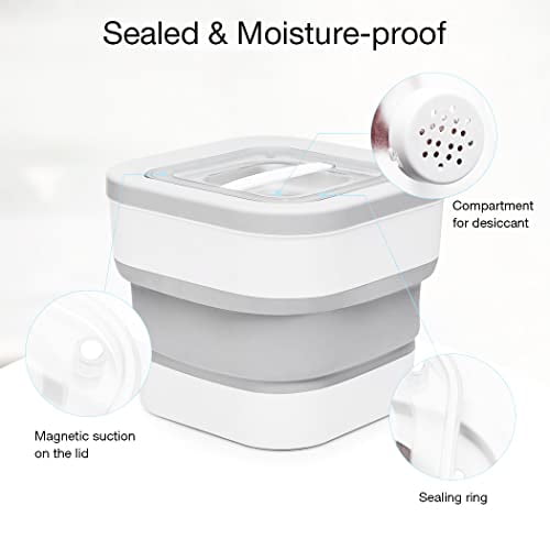 Laundry Detergent Container, Laundry Powder Dispenser with Scoop for ...