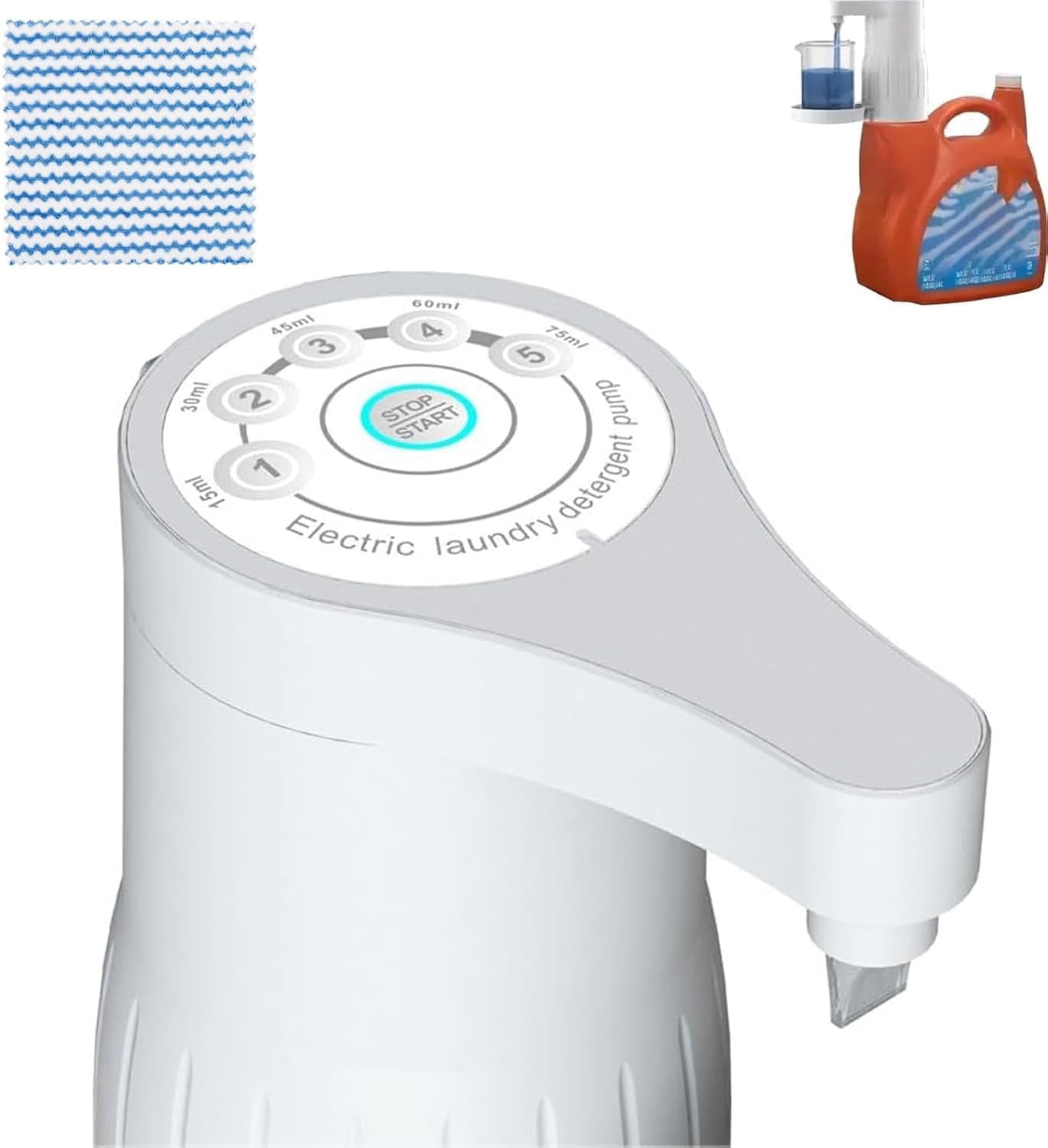 Laundry Detergent Dispenser Electric, Automatic Electric Laundry ...