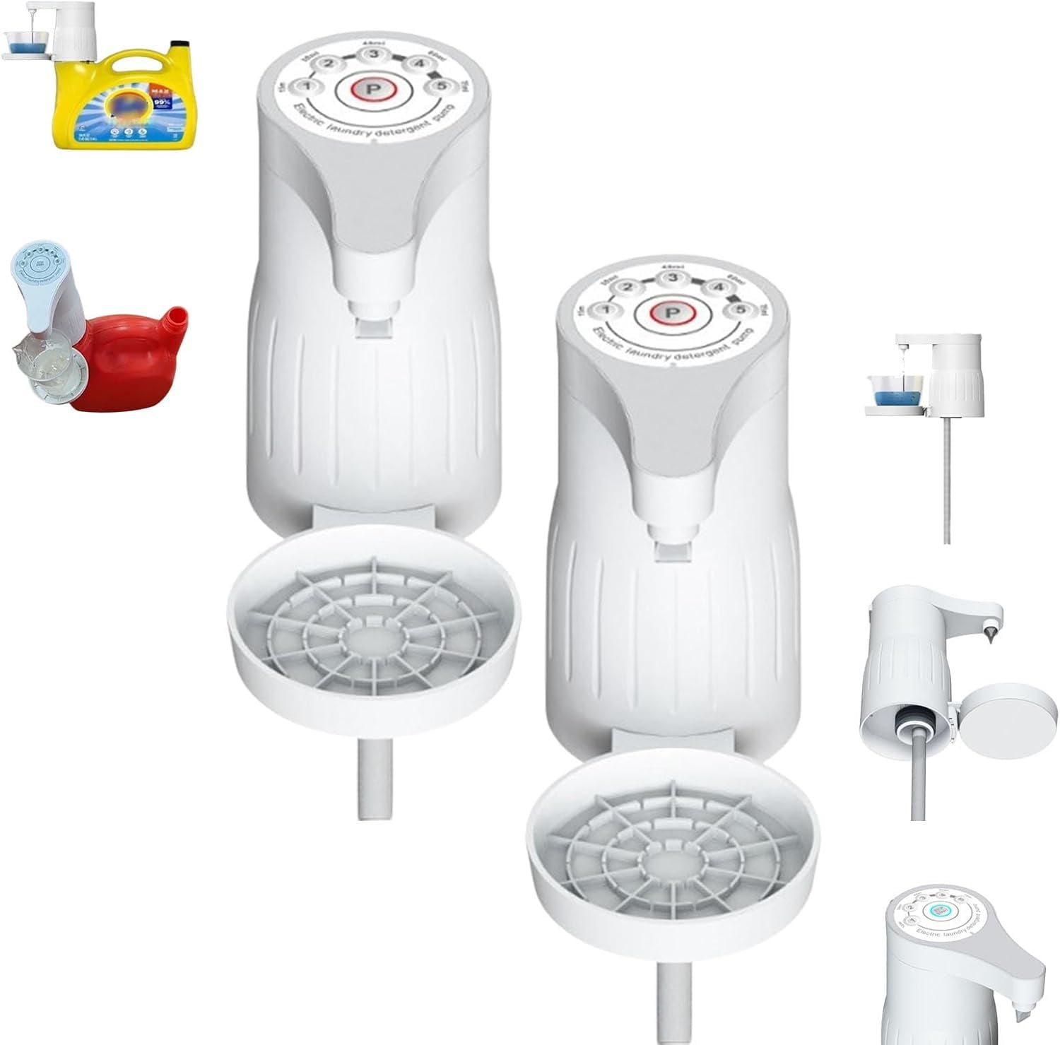 Laundry Detergent Dispenser Electric, Automatic Liquid Detergente Drip ...