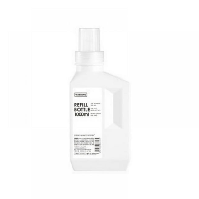 Laundry Detergent Dispenser Refillable Laundry Liquid Softener Storage ...