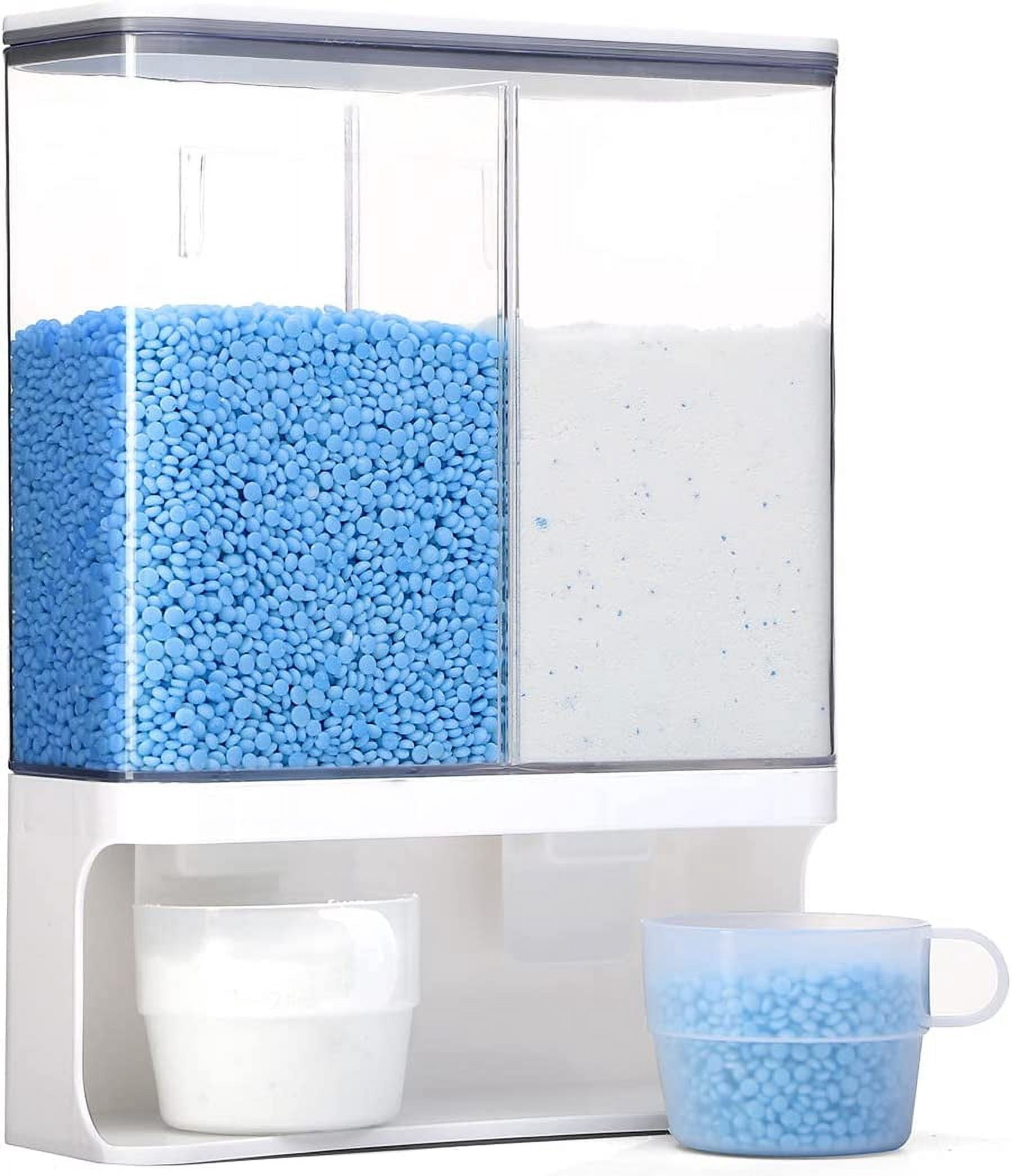 Laundry Detergent Dispenser, Wall Mounted Laundry Scent Boosters Beads ...
