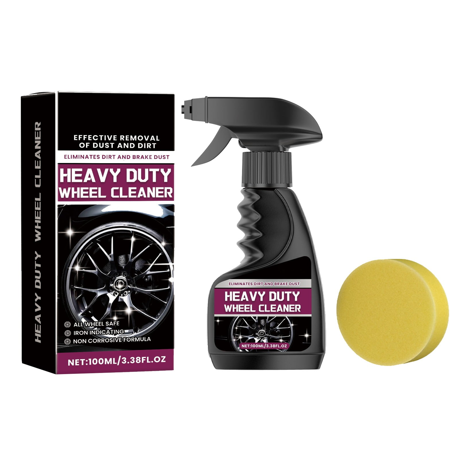 Laundry Detergent Heavy Duty Wheel Cleaner Car Rim Cleaner Wheel ...