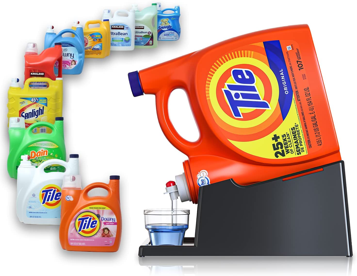 Laundry Detergent Holder Organizer And Drip Tray For Laundry Room ...