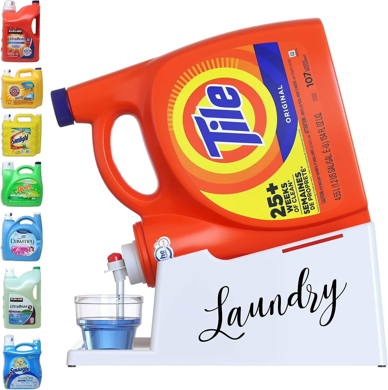 Laundry Detergent Holder Organizer And Drip Tray For Laundry Room ...