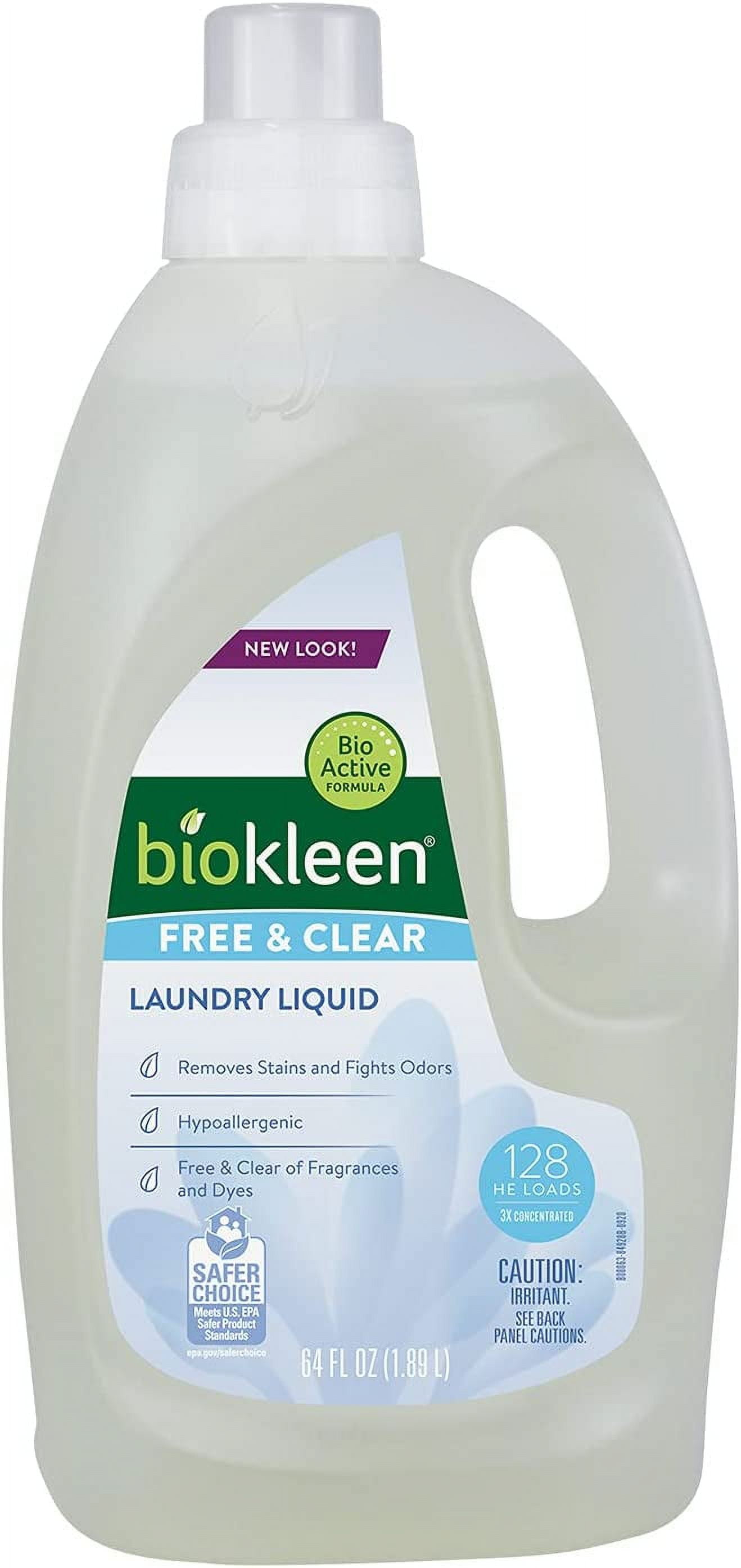 Laundry Detergent Liquid, Concentrated, Eco-Friendly, Non-Toxic, Plant ...
