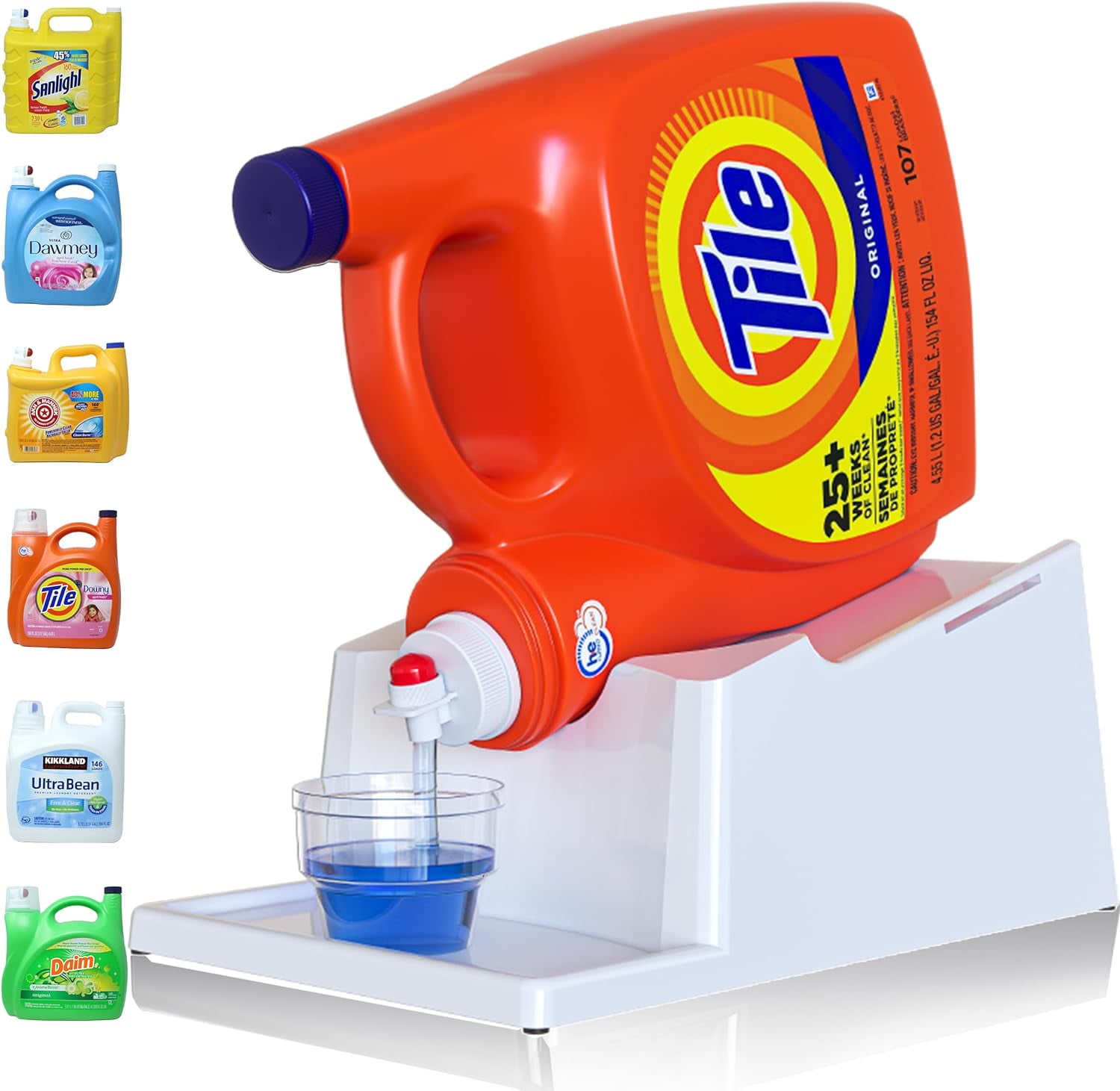 Laundry Detergent Liquid Organizer And Drip Tray For Laundry Room ...