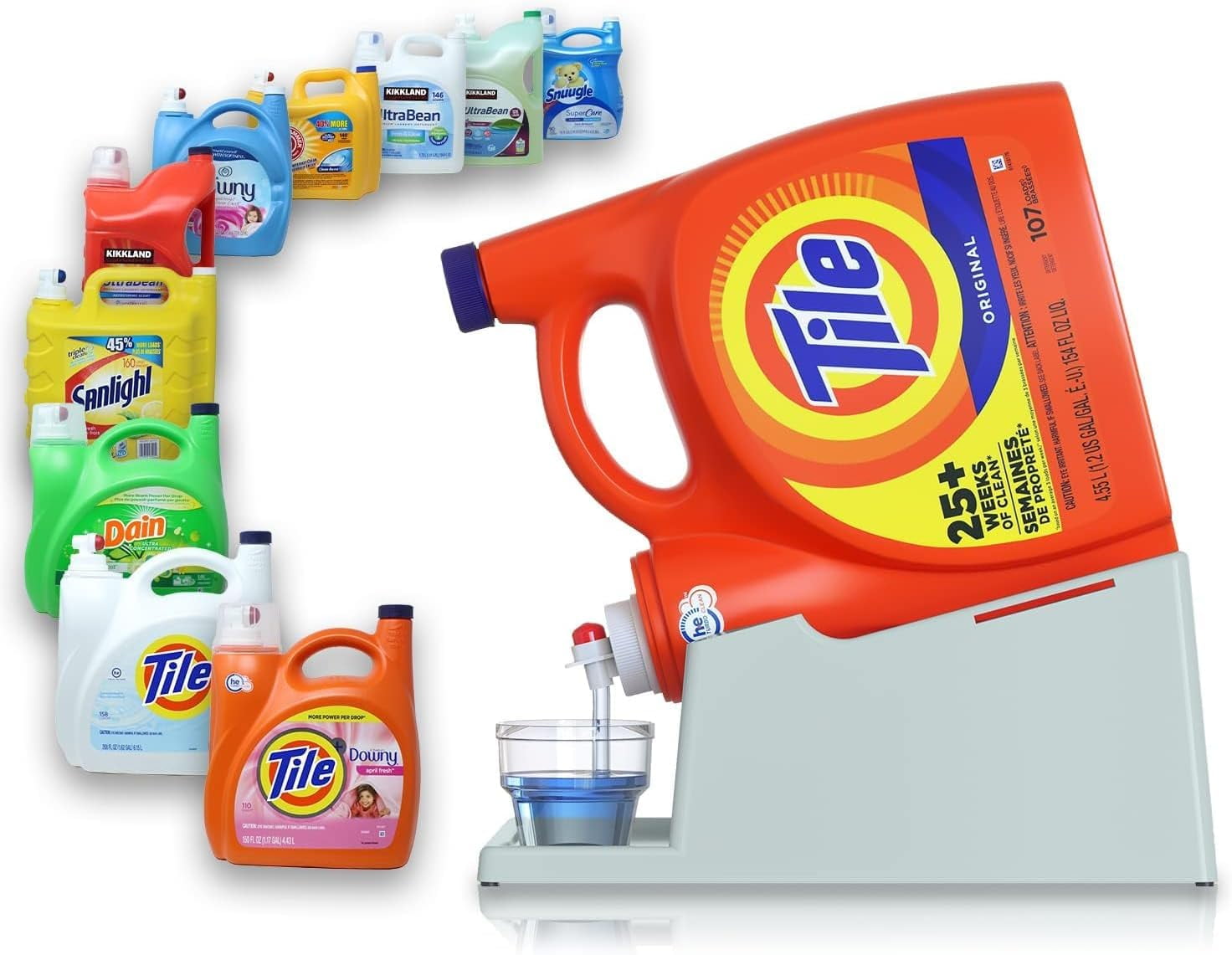 Laundry Detergent Liquid Organizer For Laundry Room Organization, Soap ...