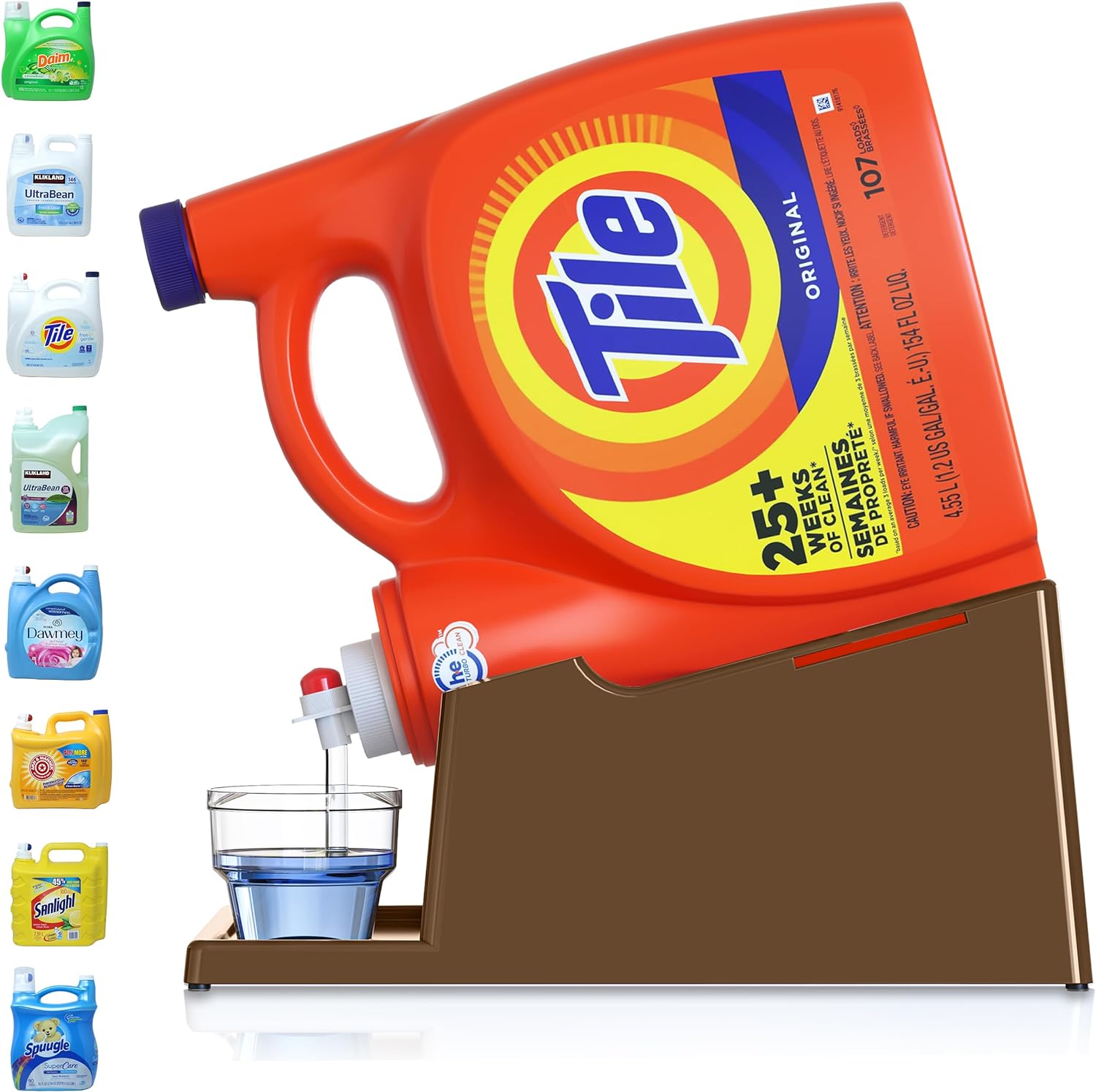 Laundry Detergent Liquid Organizer, Perfect Solution For Laundry Room ...