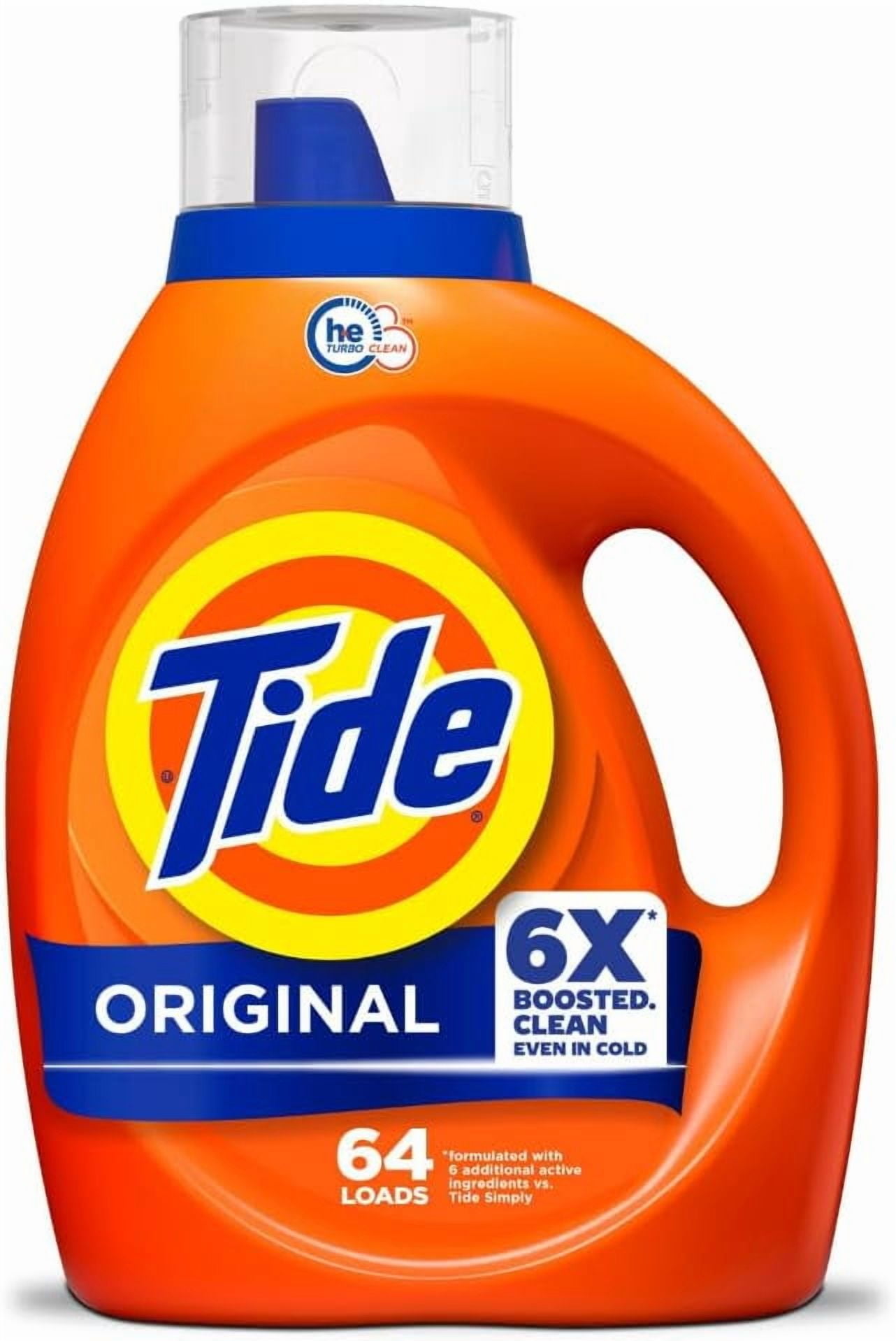Laundry Detergent Liquid, Original Scent, 64 Loads, 80 FL OZ, Works on ...
