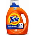 Laundry Detergent Liquid, Original Scent, 64 Loads, 80 FL OZ, Works on ...