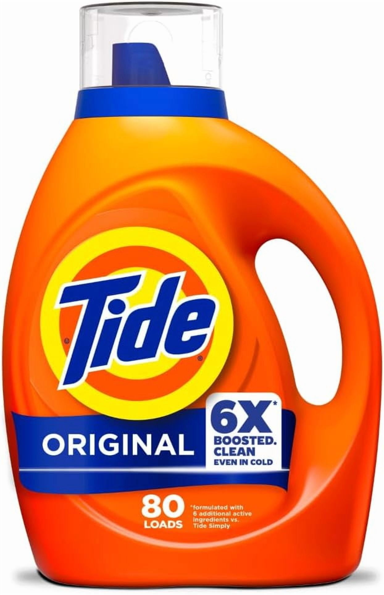 Laundry Detergent Liquid, Original Scent, 80 Loads, 100 FL OZ, Works on ...