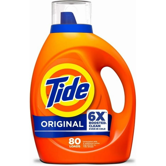 Laundry Detergent Liquid, Original Scent, 80 Loads, 105 FL OZ, Works on ...
