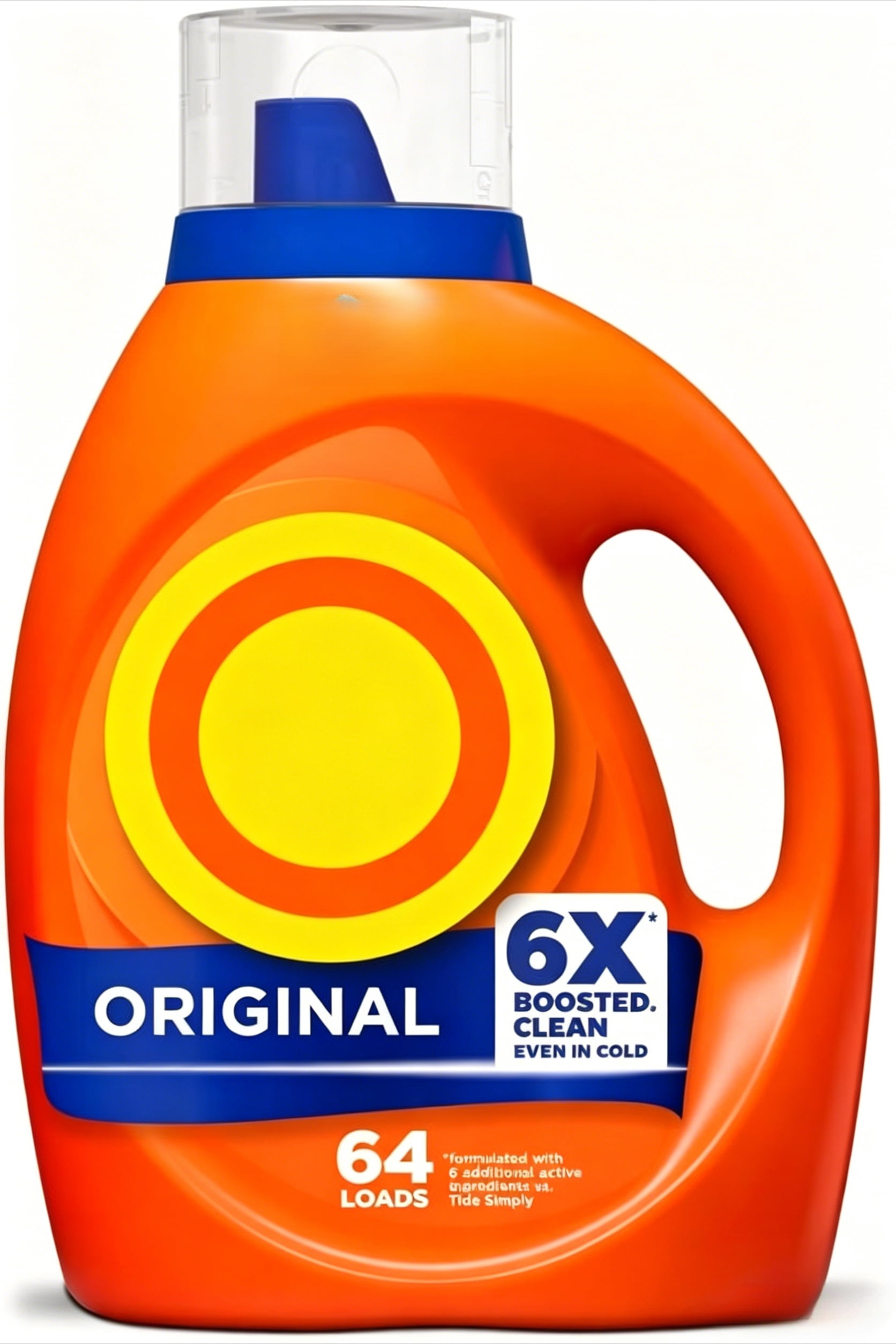 Laundry Detergent Liquid with 6X Boosted Cleaning Power, Original Scent ...
