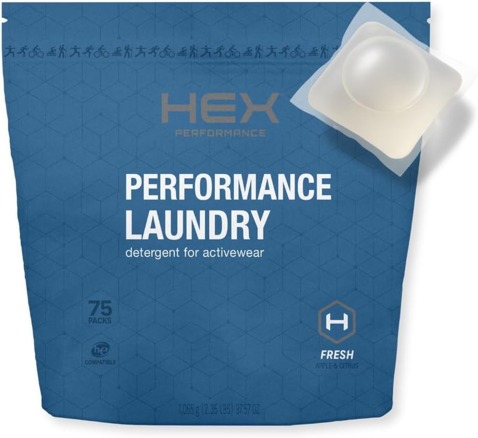 Laundry Detergent Packs for Activewear & Sports Clothes, Deep Odor ...