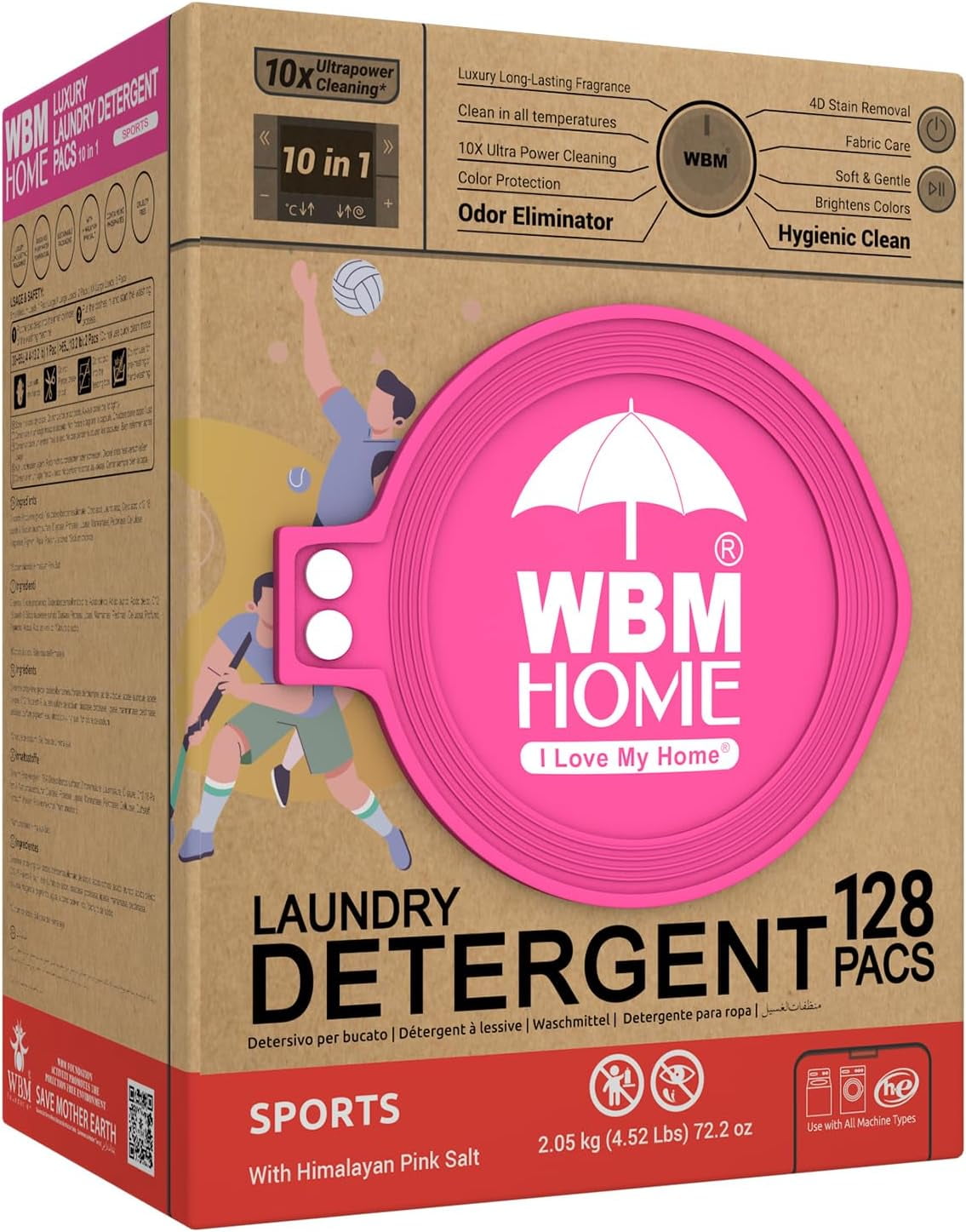 Laundry Detergent Pods, Autumn Scent – 128 Pods in Recycleable ...