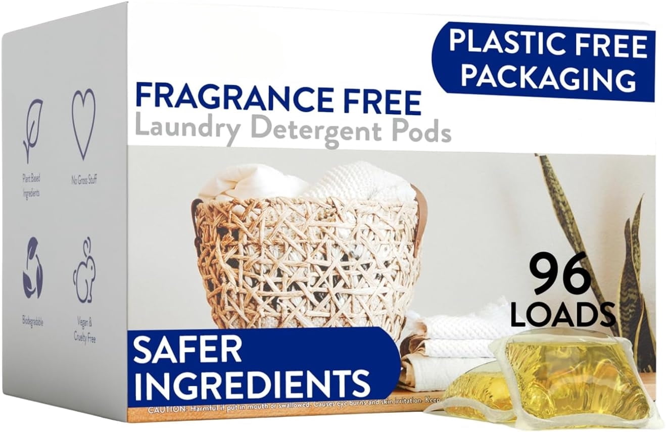 Laundry Detergent Pods - Hypoallergenic Laundry Pods - Ultra ...